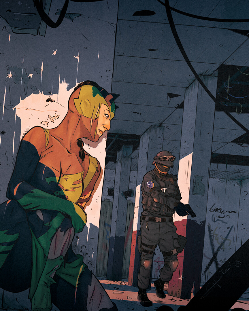 ArtStation - Commission: Jade Wolf