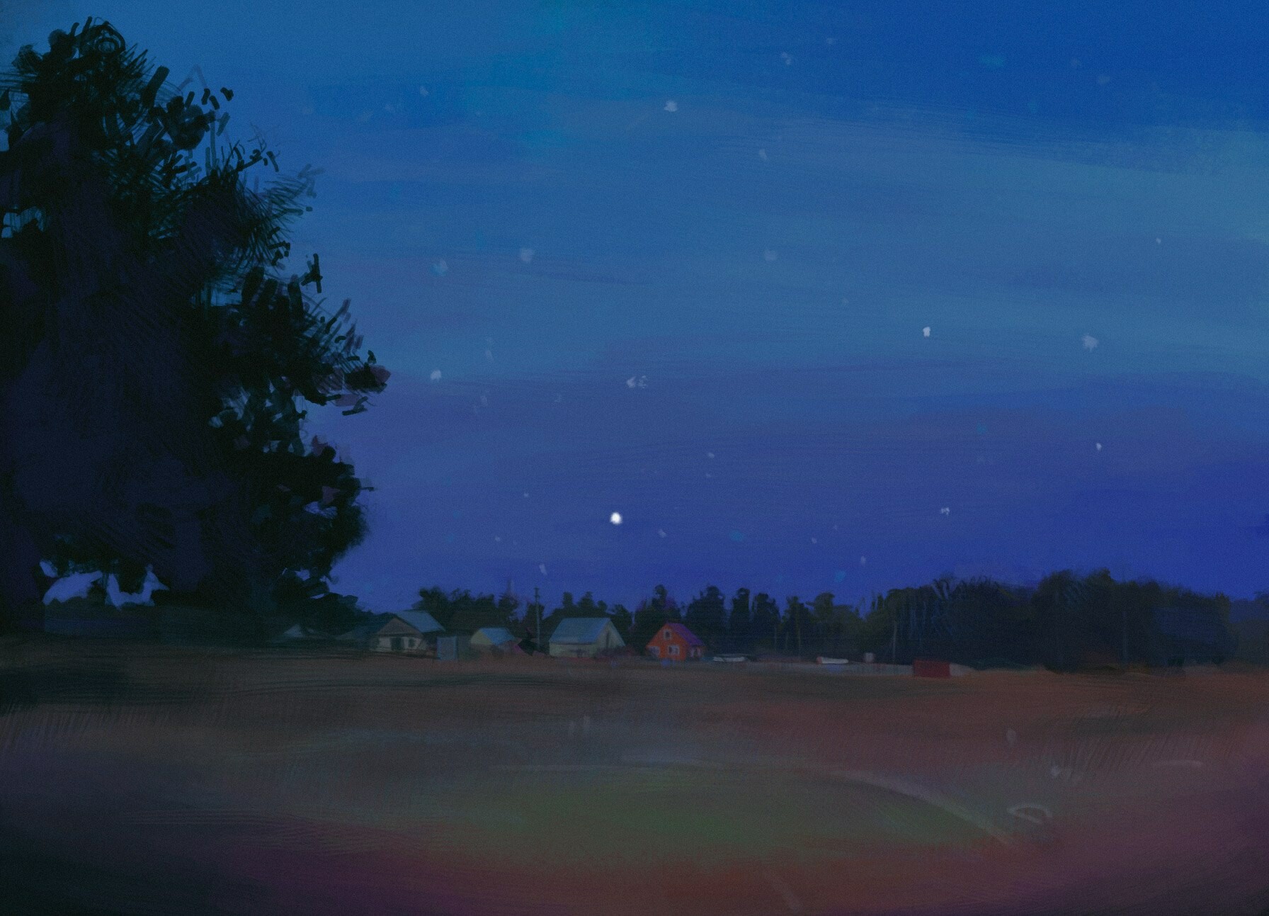 ArtStation - Lonely Blue