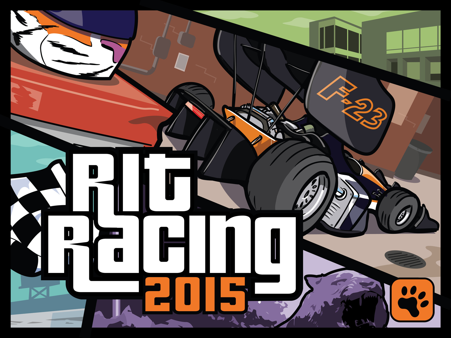 ArtStation - RIT Racing Posters