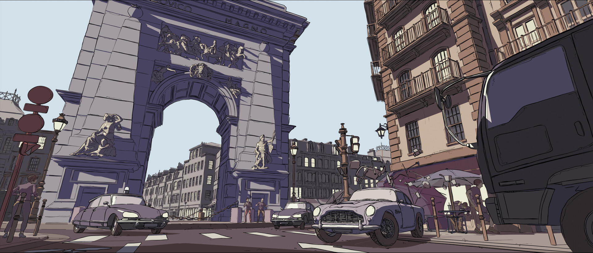 ArtStation - Movie Project - Chase Scene