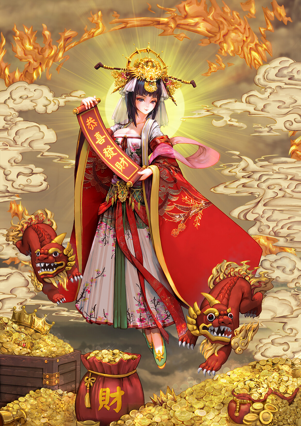 ArtStation - The God of Wealth