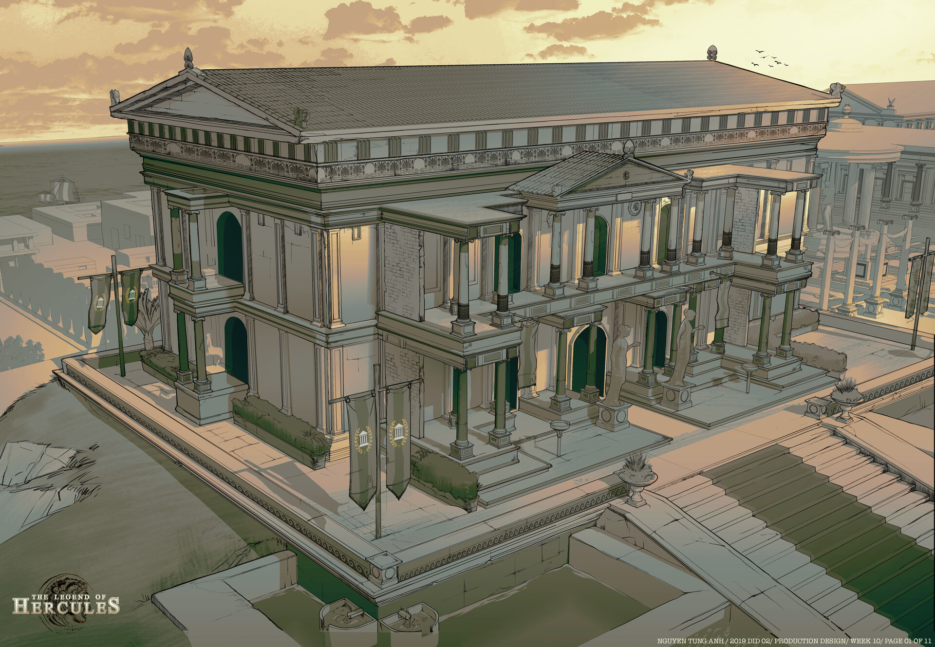 ArtStation - The Legend Of Hercules