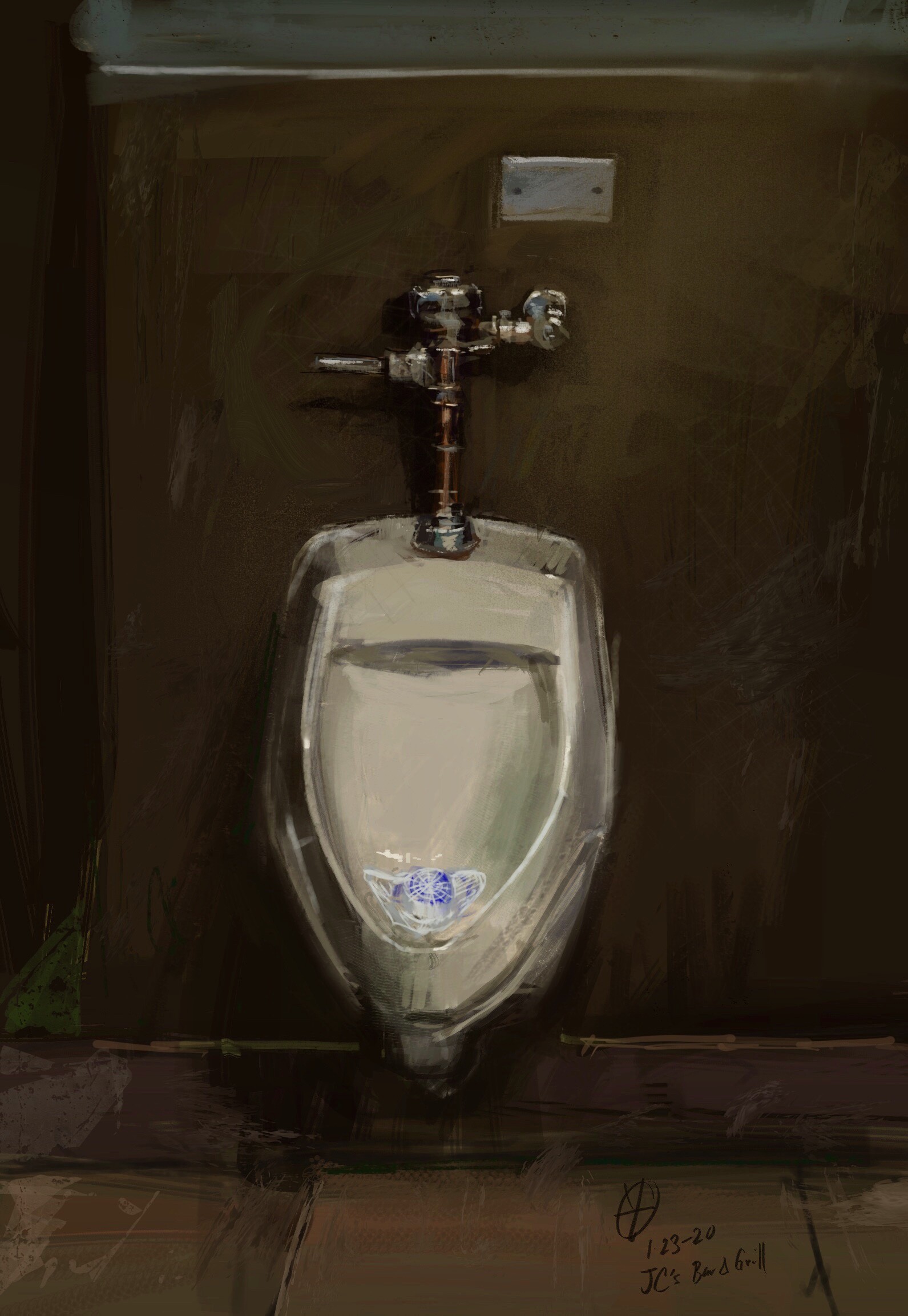ArtStation - Urinal study