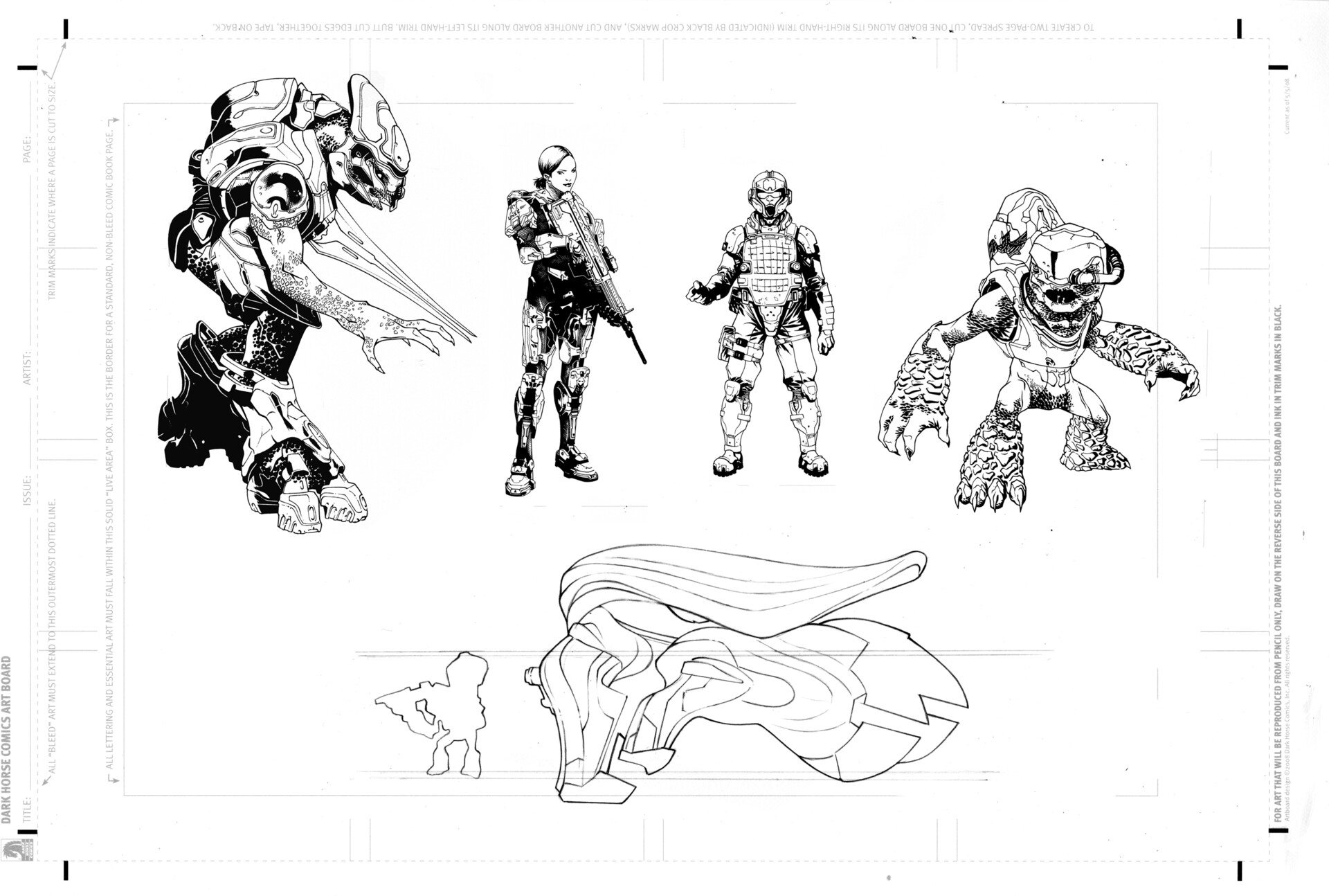ArtStation - Halo: Initiations character study