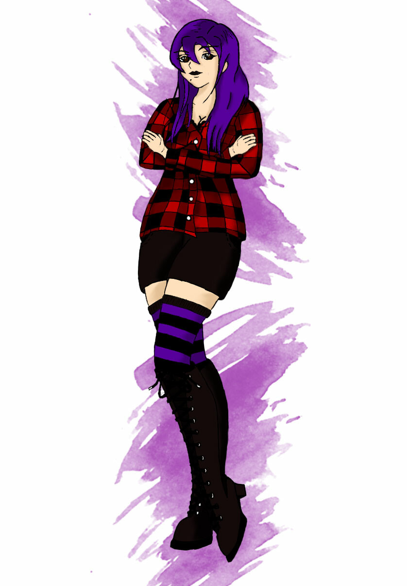 ArtStation - Self Portrait (Anime)