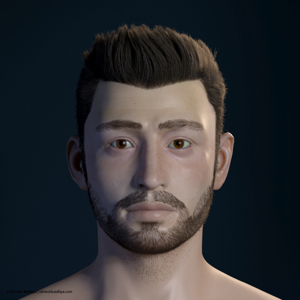 ArtStation - Male Portrait