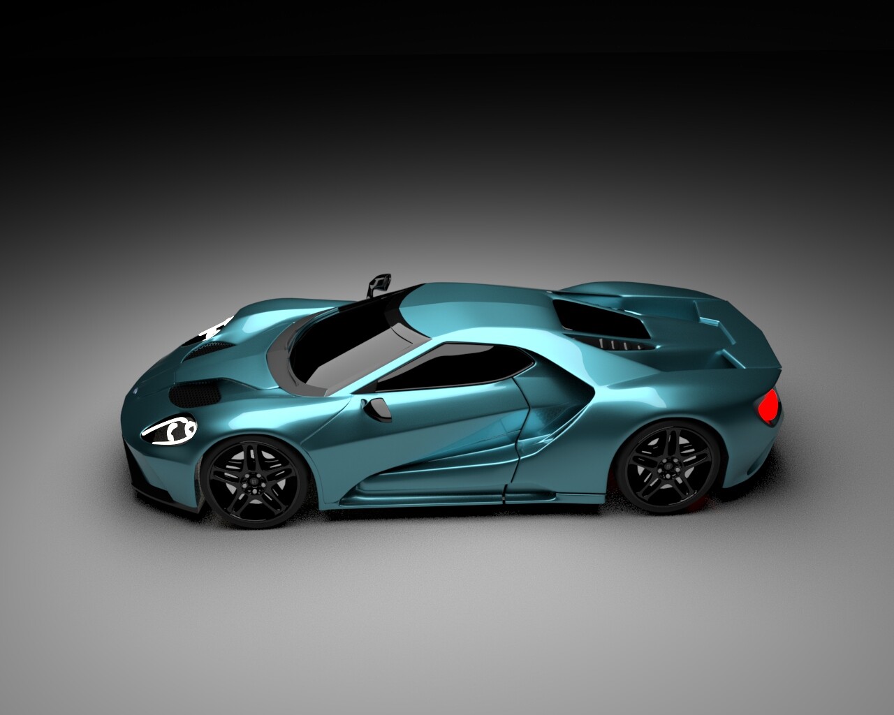 ArtStation - Ford GT