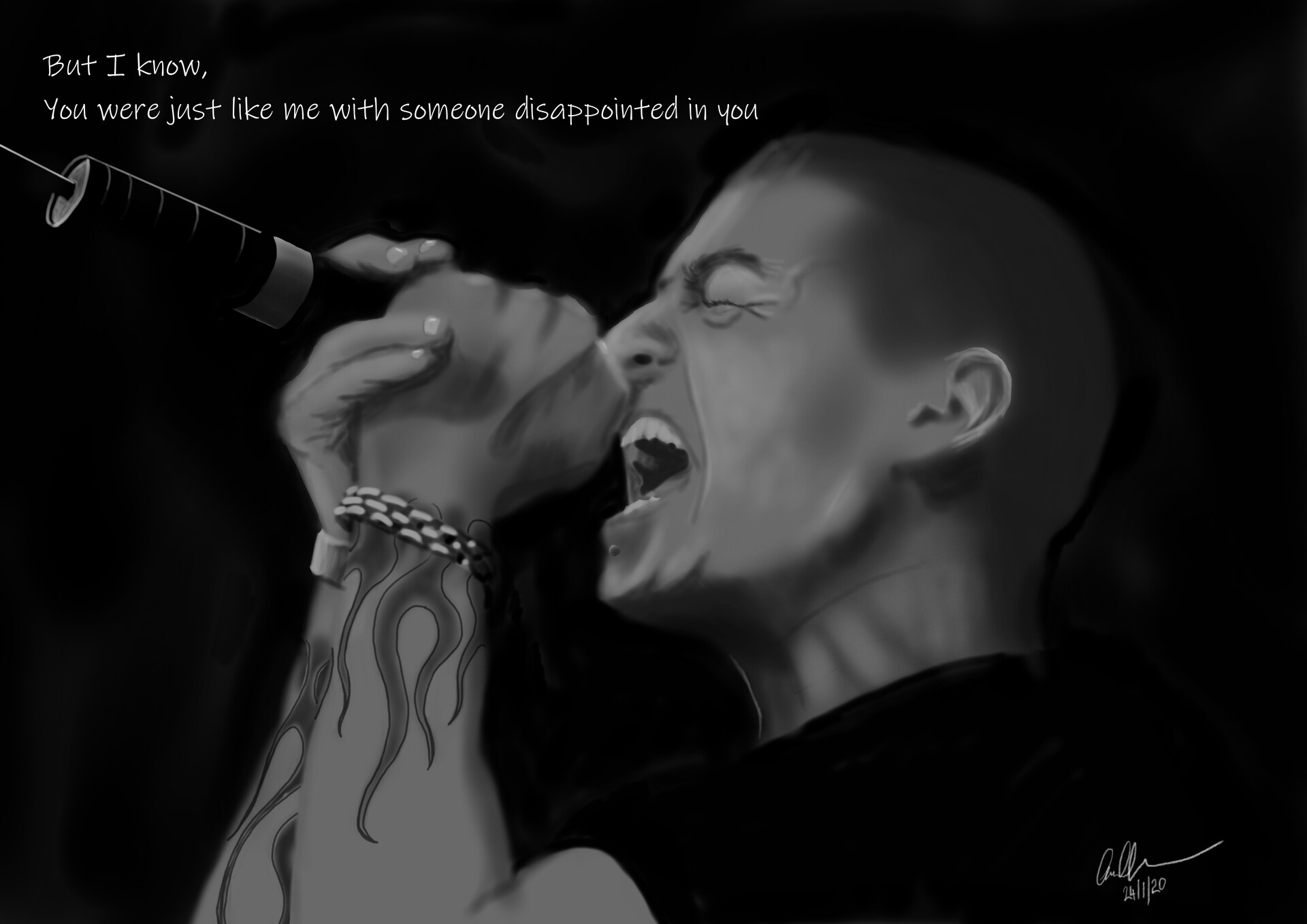 ArtStation - Chester Bennington