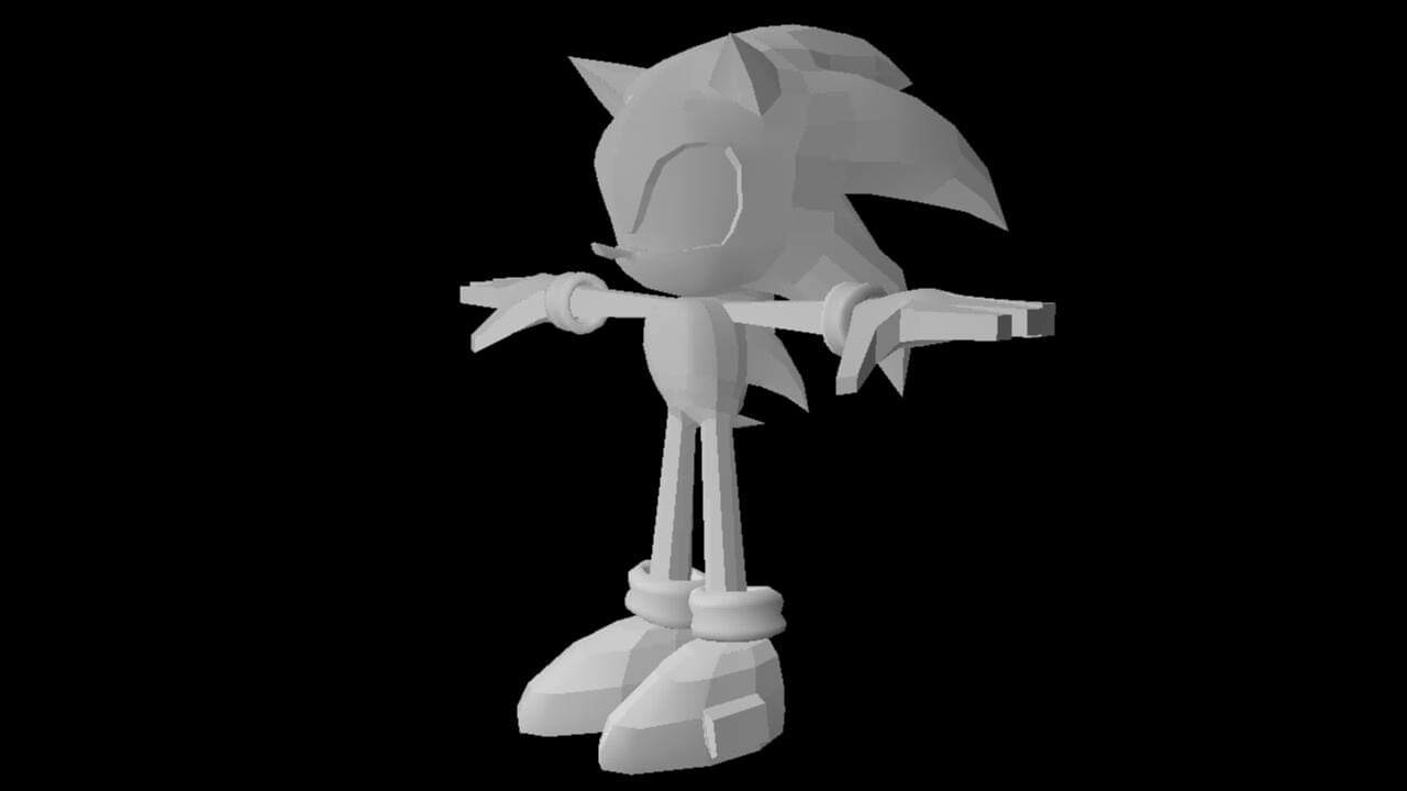 ArtStation - Sonic Low Poly