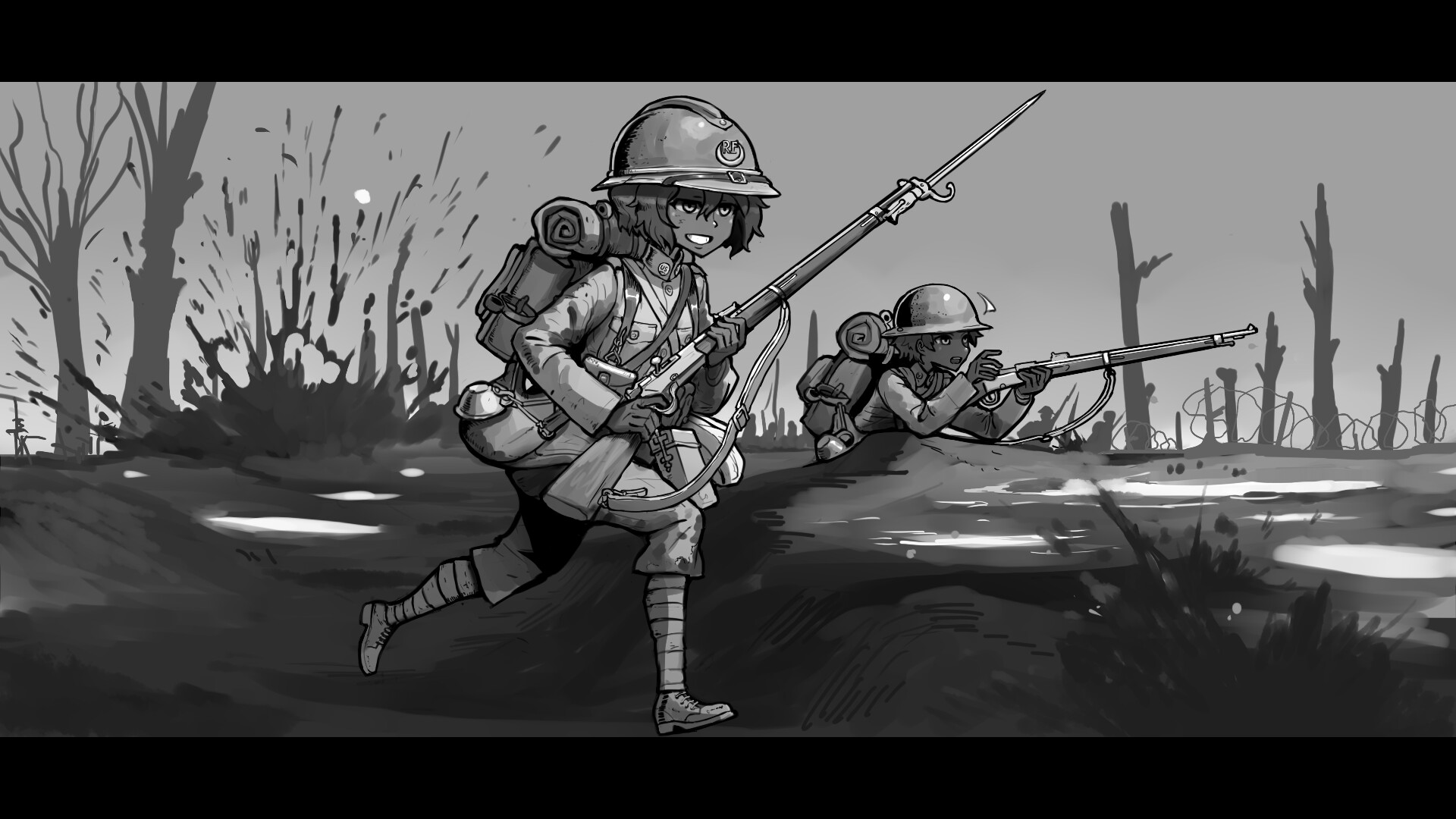 ArtStation - Harlem Hellfighters