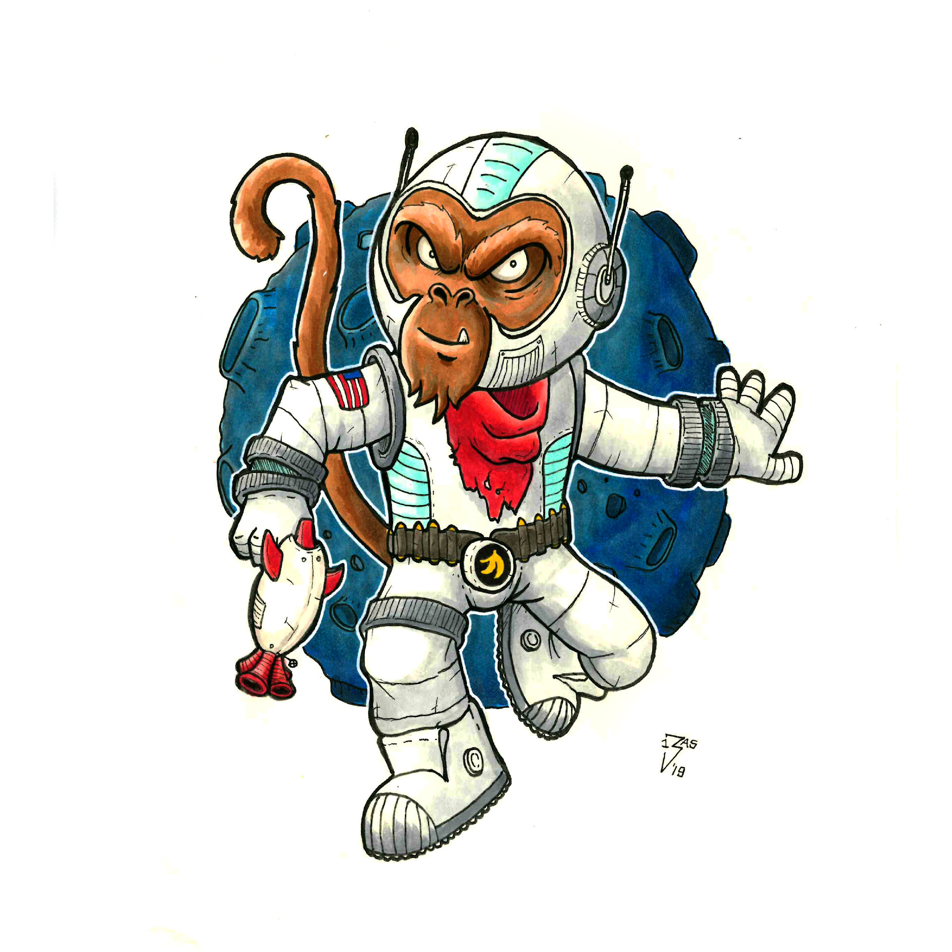 ArtStation - Space Monky