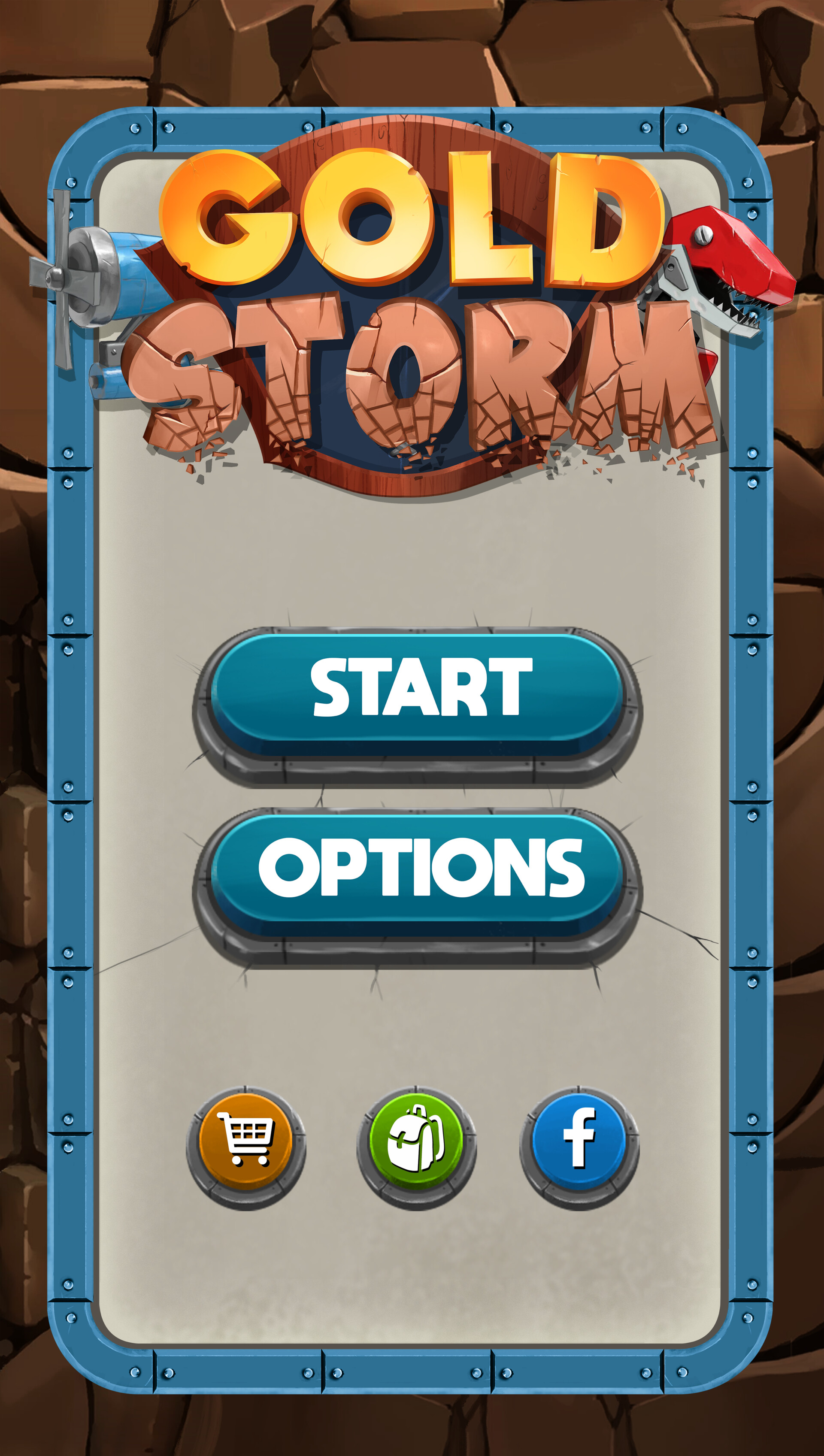 ArtStation - Gold Storm Interface