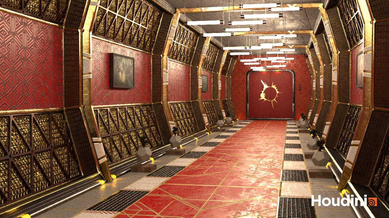 ArtStation - Eclipse Corridor