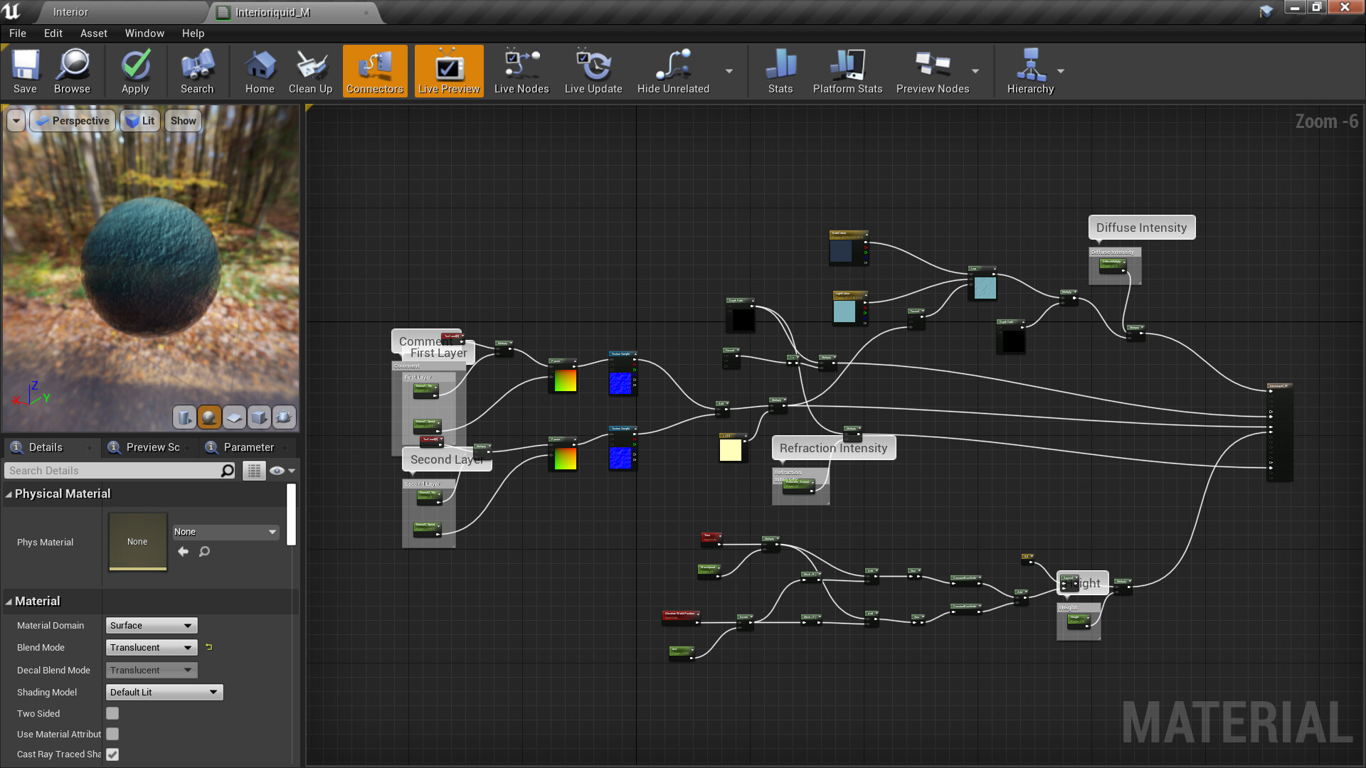 Micky Lin - UE4 Water Shader