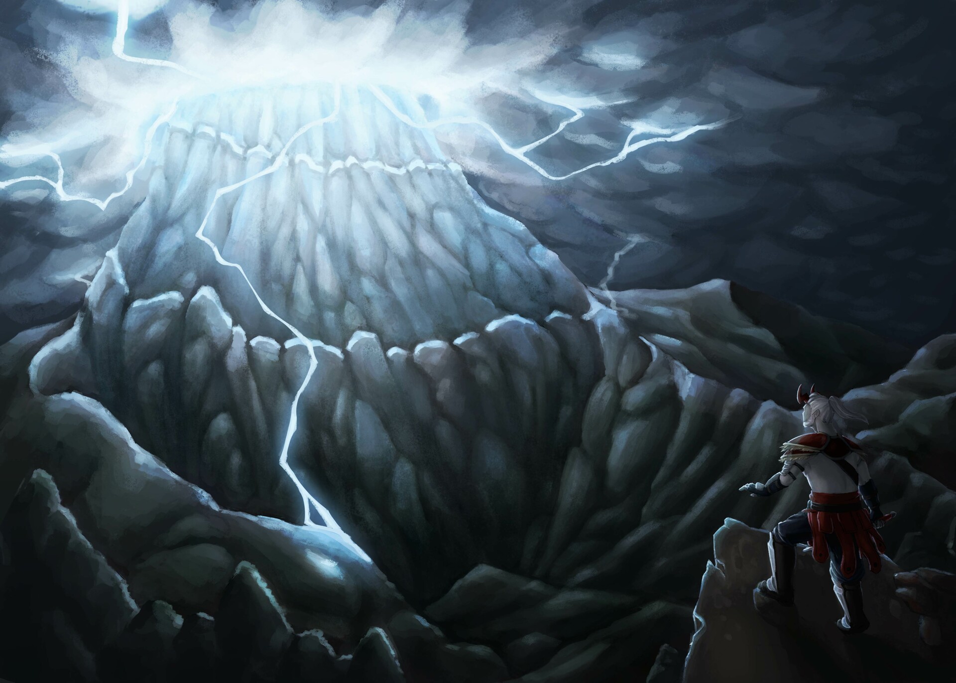 ArtStation - Viking Demon Concept Art