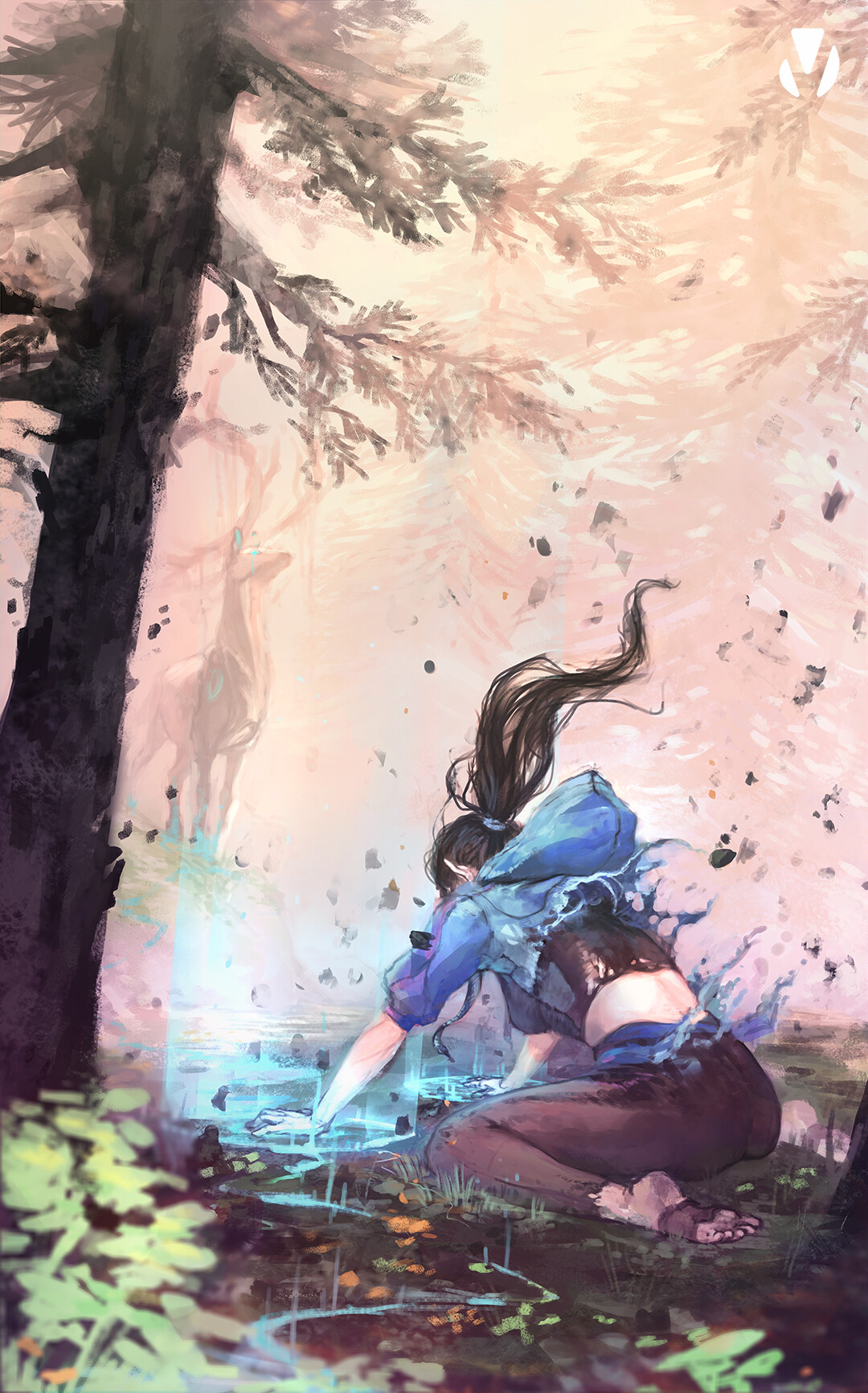 ArtStation - Spell In The Forest