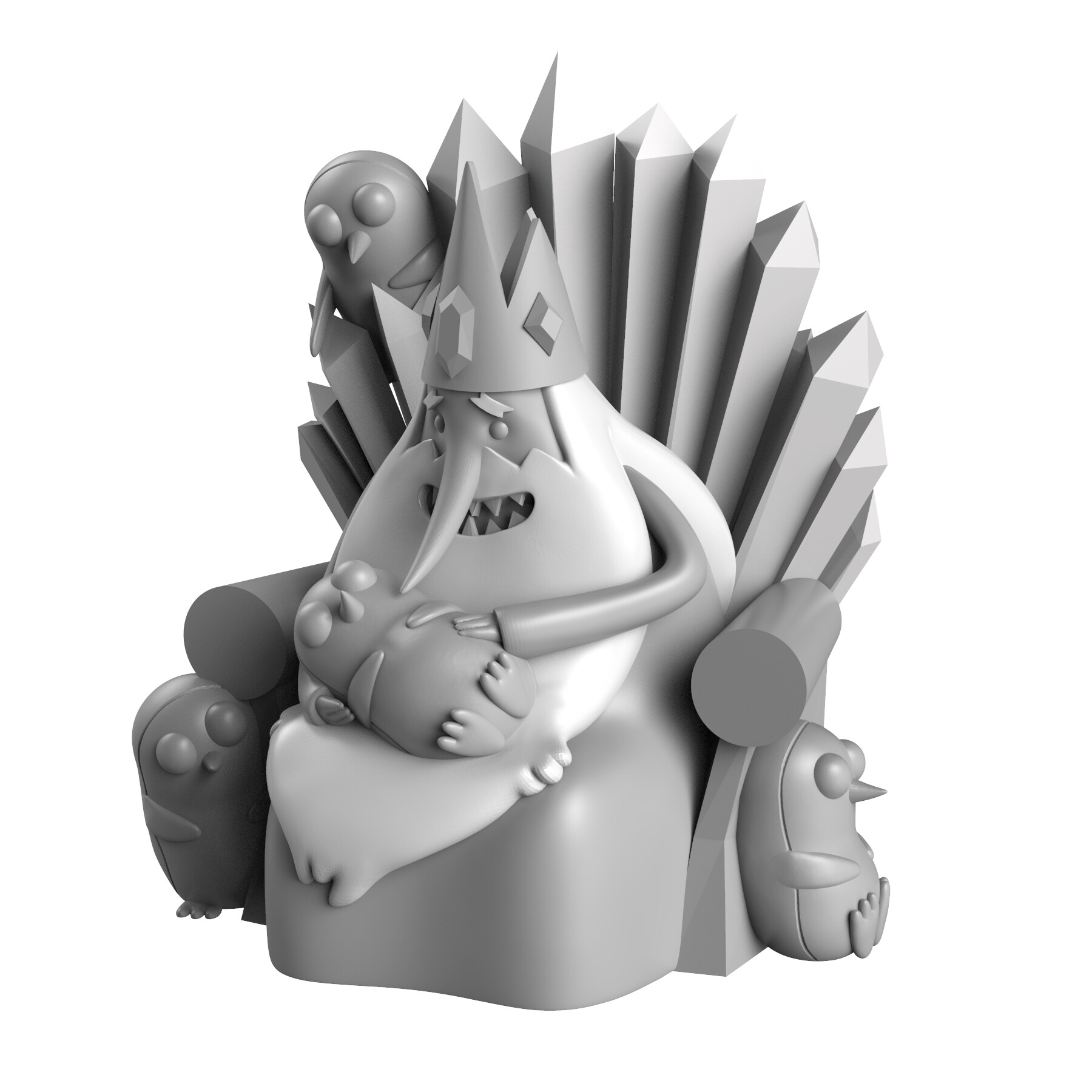 ArtStation - Ice King from Adventure Time