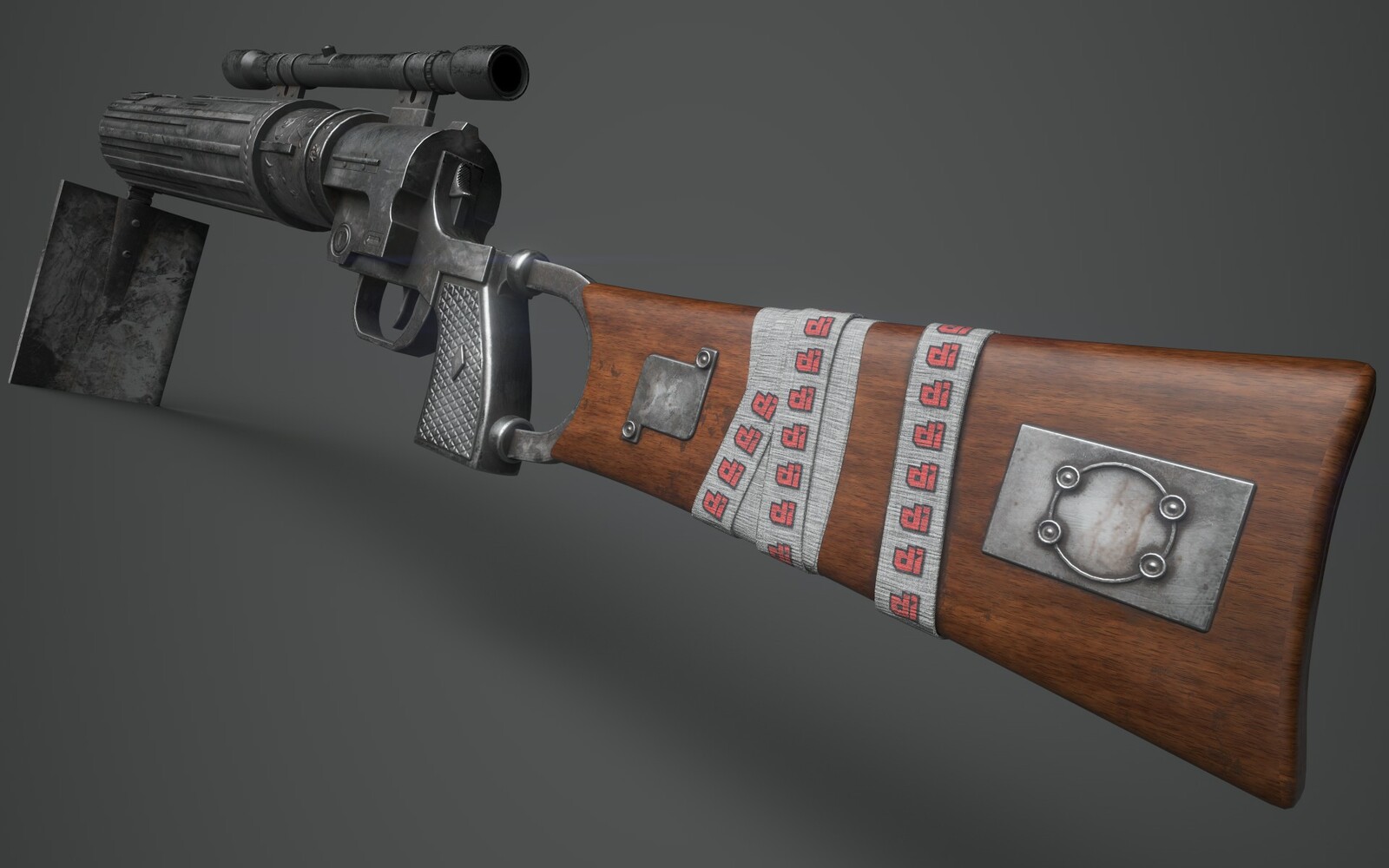 Trinh Nguyen - StarWars Fanart - EE3 Blaster