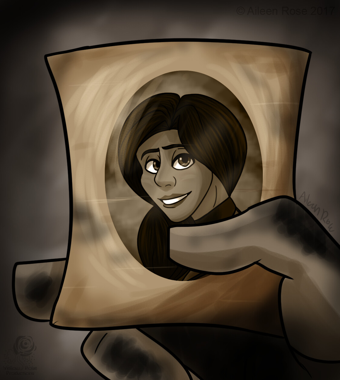 Aileen Rose - Bridget Martel Concept Sketches