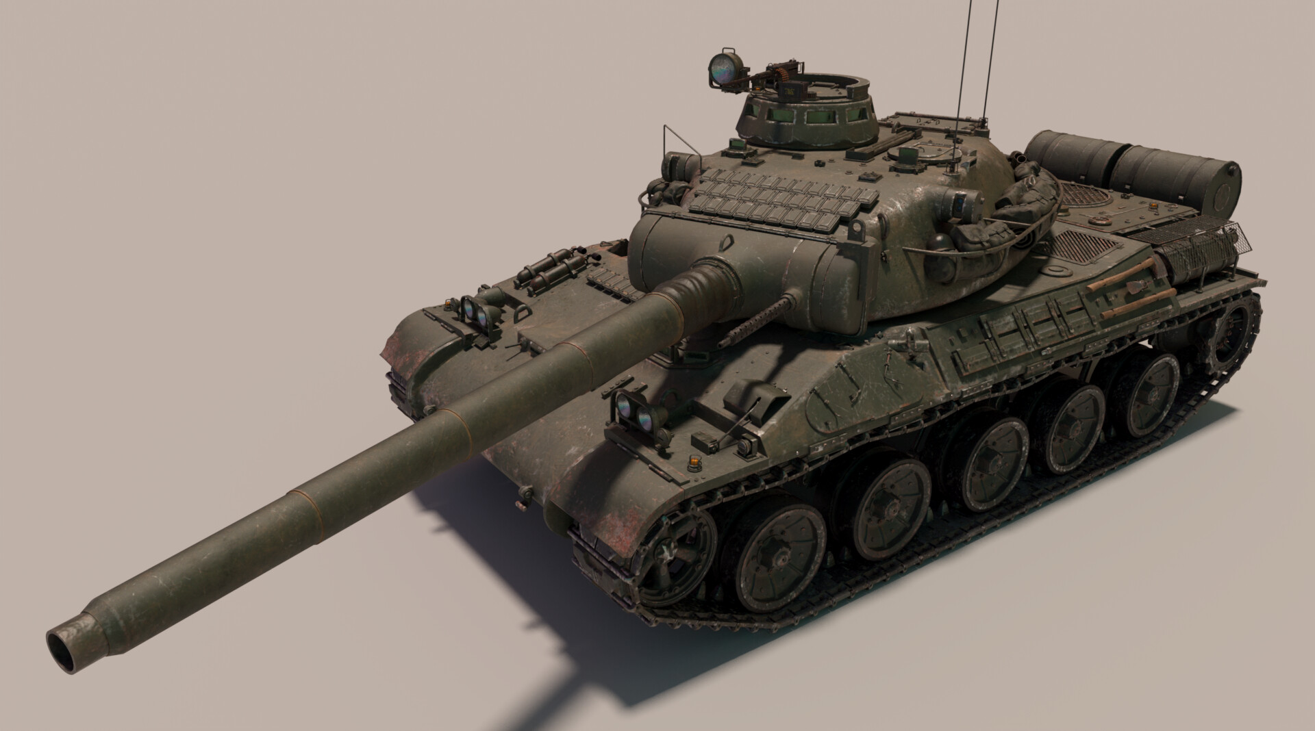 ArtStation - AMX 30 Tank Model