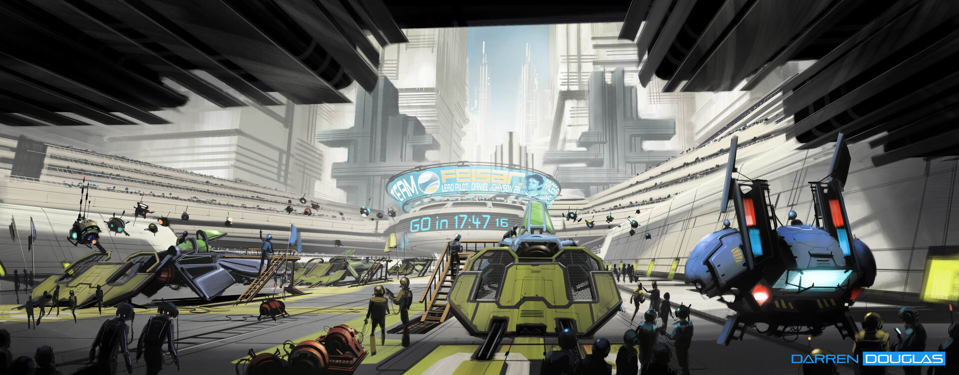 Darren Douglas - WipEout Concept Archive (1999 -2008)