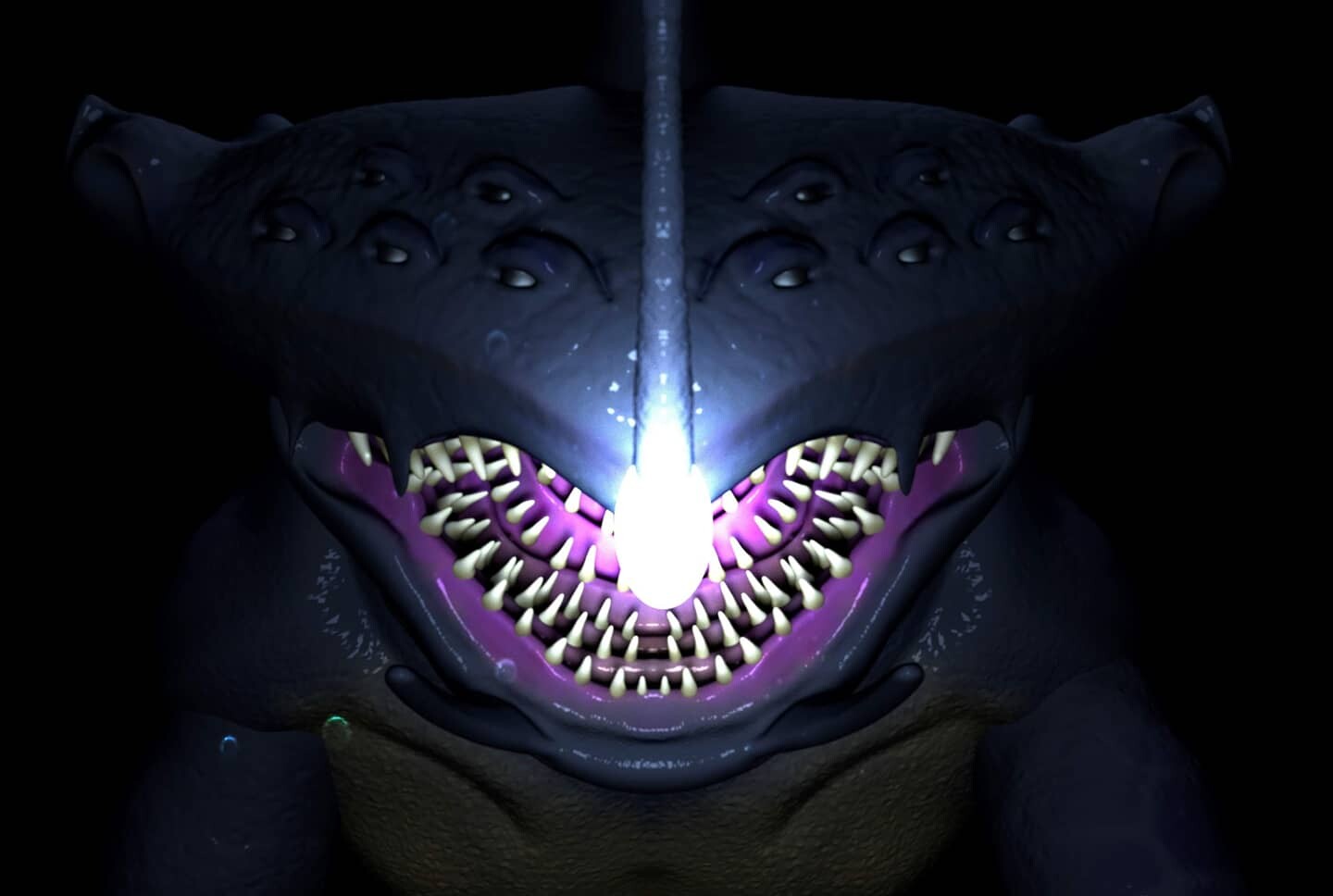 ArtStation - Deep sea creature sculpt