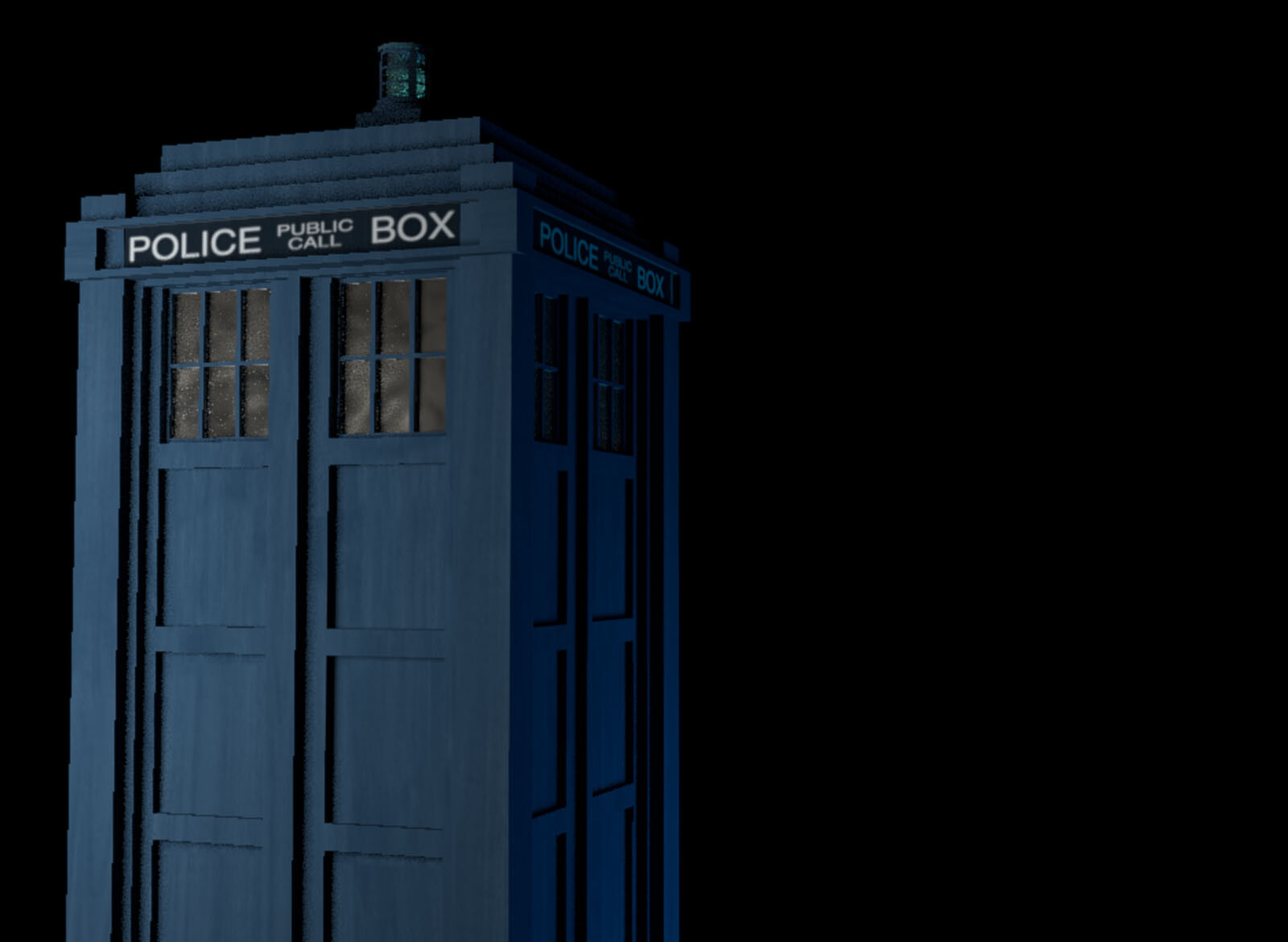 Lawrie Yates - 'Doctor Who' Tardis Exterior 3-D Model