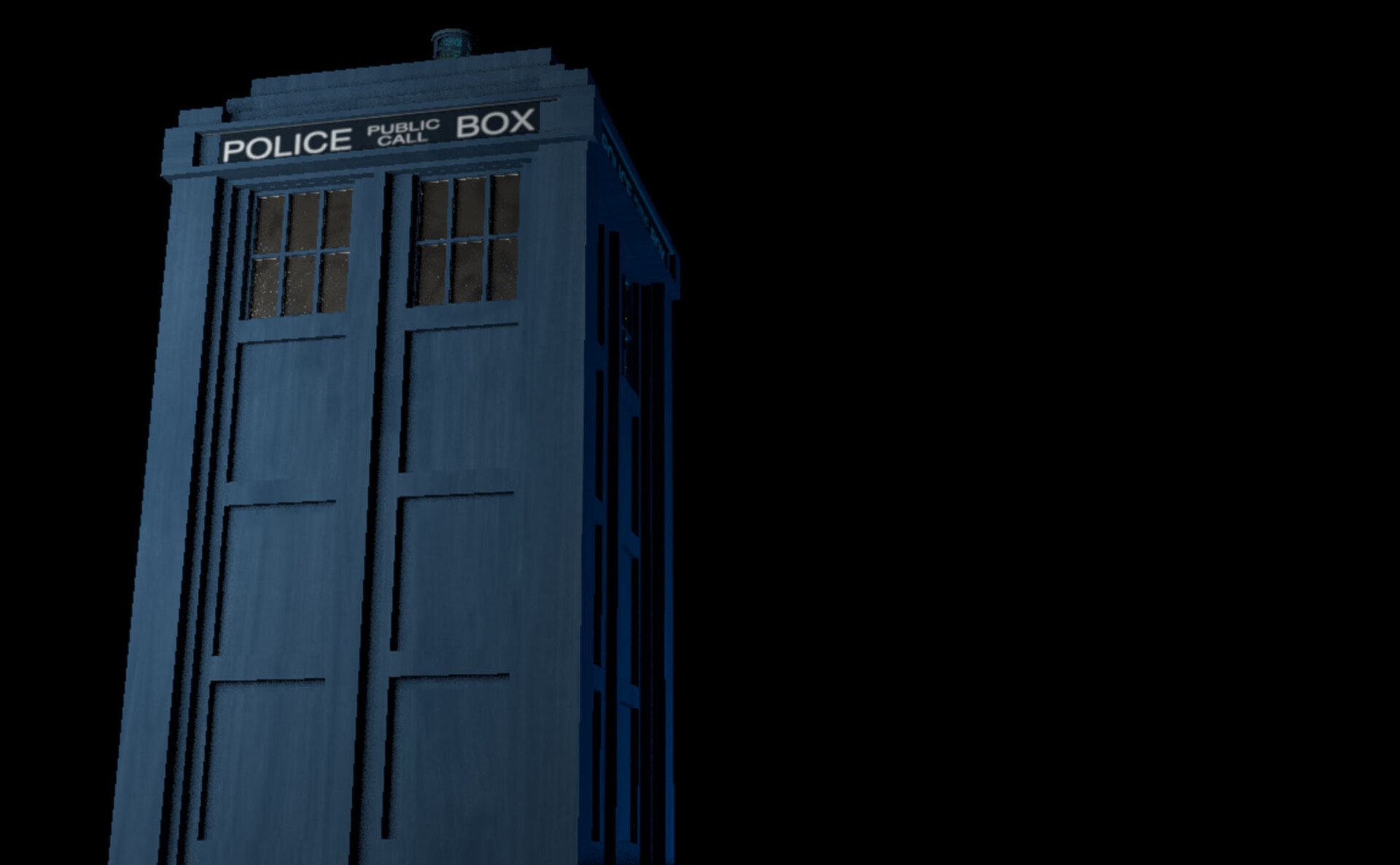 Lawrie Yates - 'Doctor Who' Tardis Exterior 3-D Model
