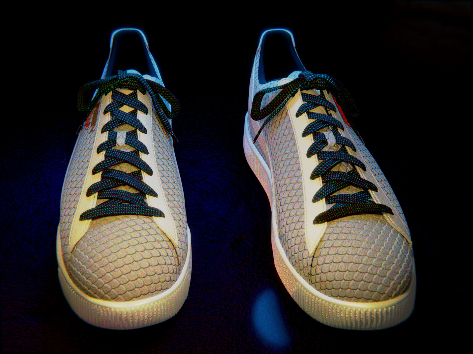 Ross Barefoot - Puma Clyde Sneakers