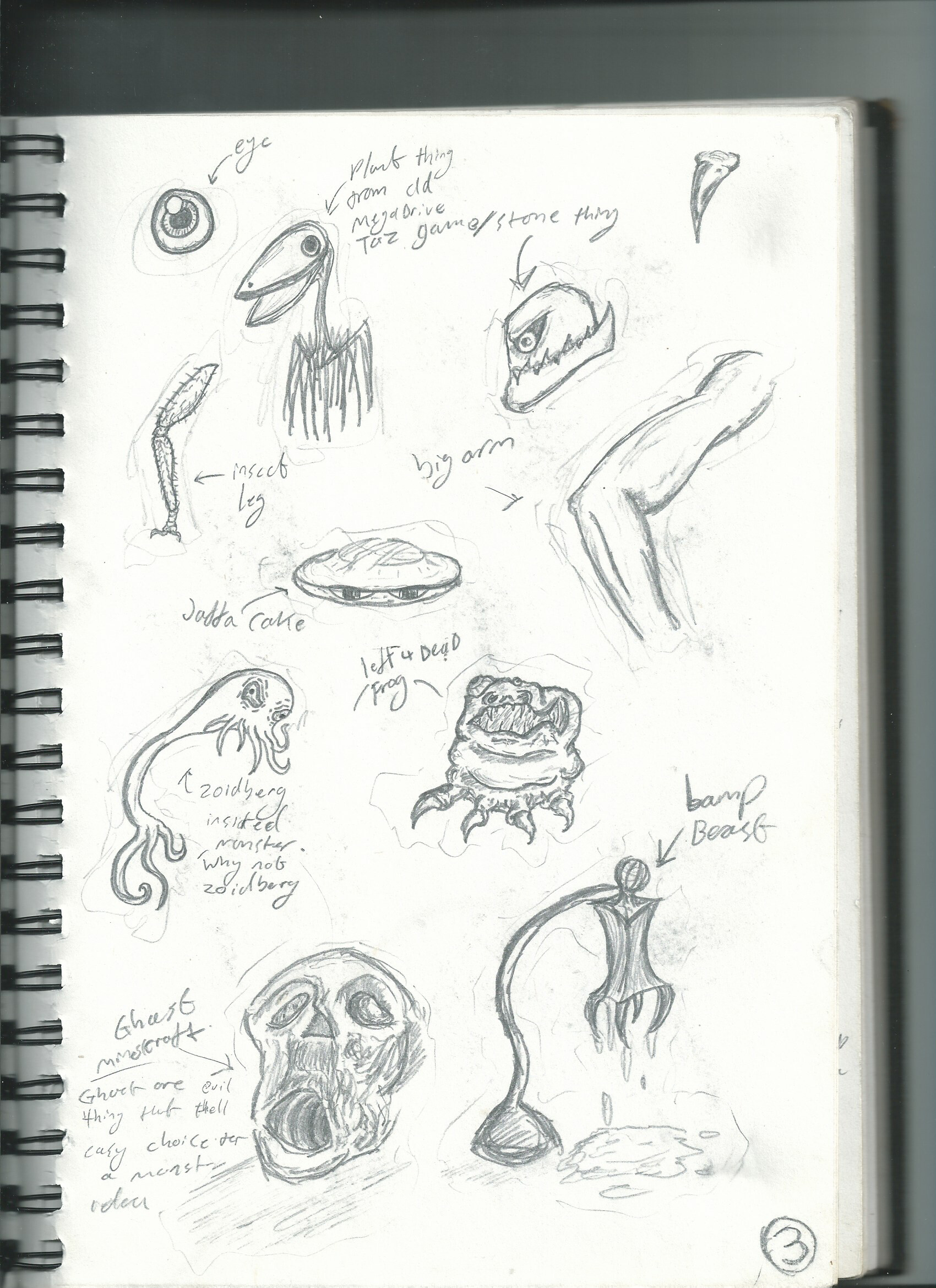 ArtStation - Creature Doodles 3/5