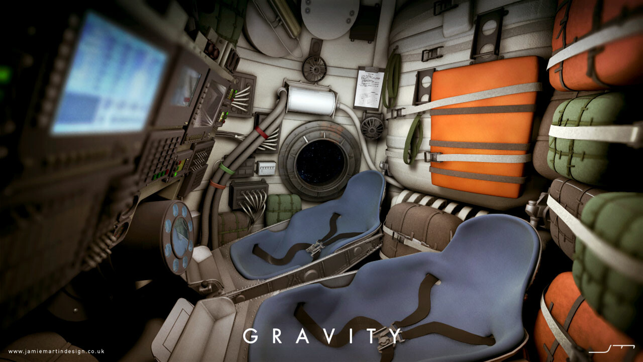 Jamie Martin - "Gravity" movie - Shenzhou concepts