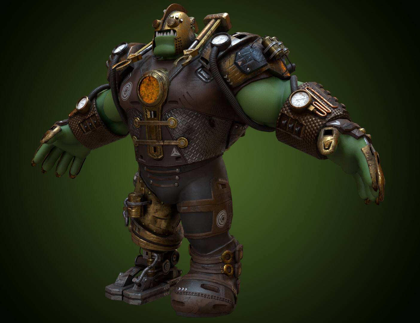 ArtStation - Orc Skin2