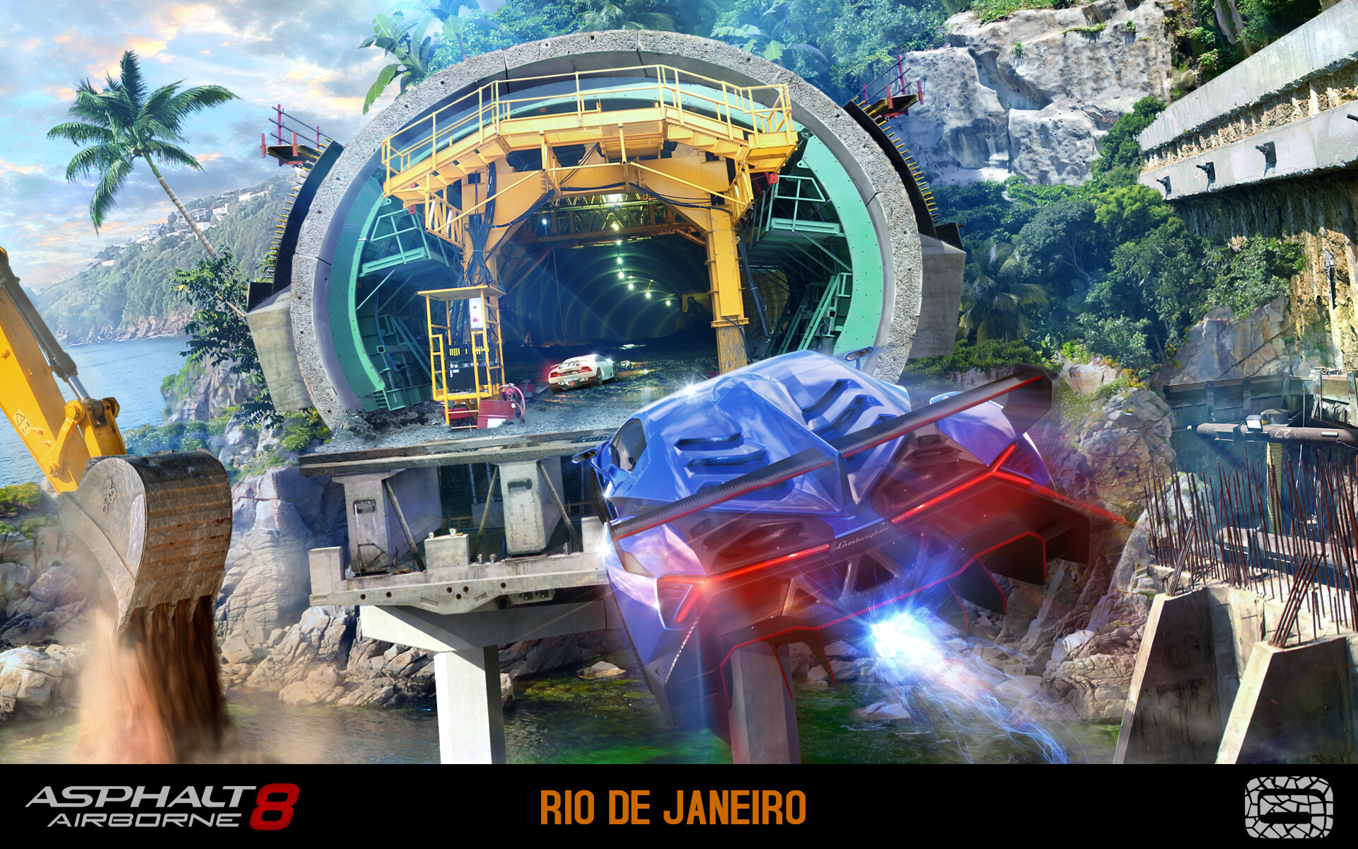 Toni López Yeste - ASPHALT 8 AIRBONE Environment Concepts