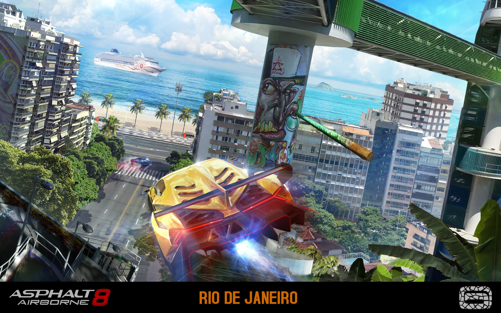 Toni López Yeste - ASPHALT 8 AIRBONE Environment Concepts