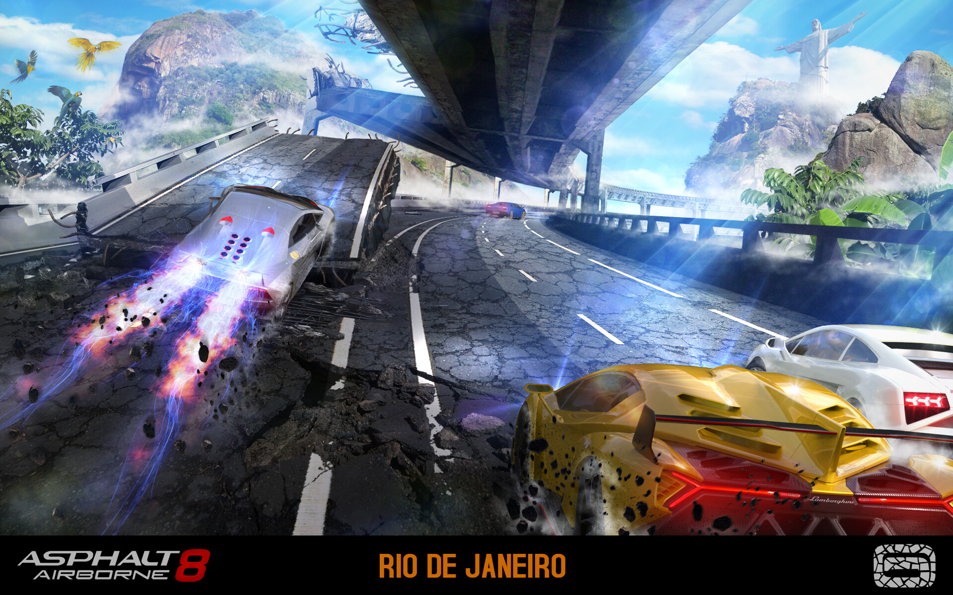 Toni López Yeste - ASPHALT 8 AIRBONE Environment Concepts