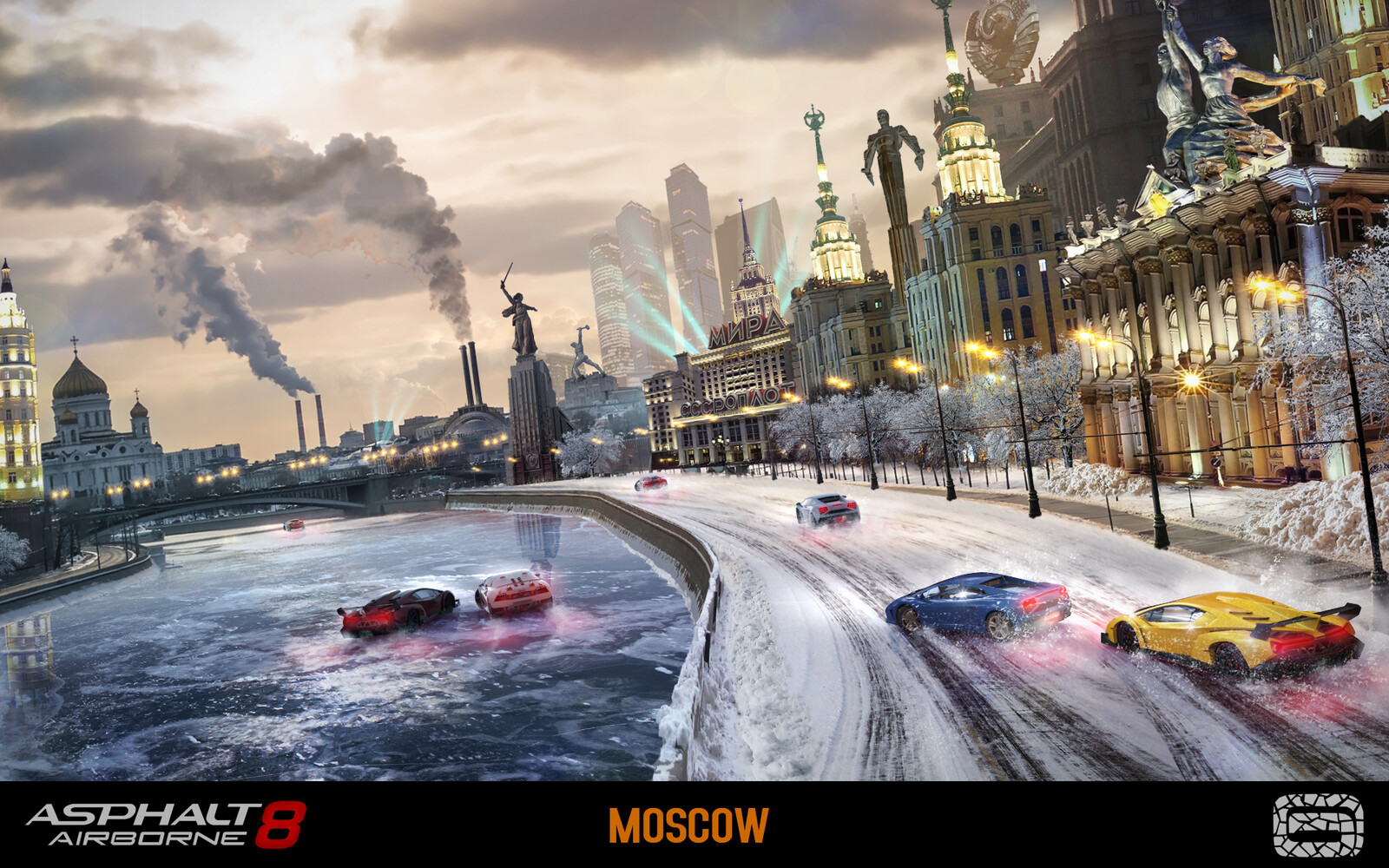 Toni López Yeste - ASPHALT 8 AIRBONE Environment Concepts