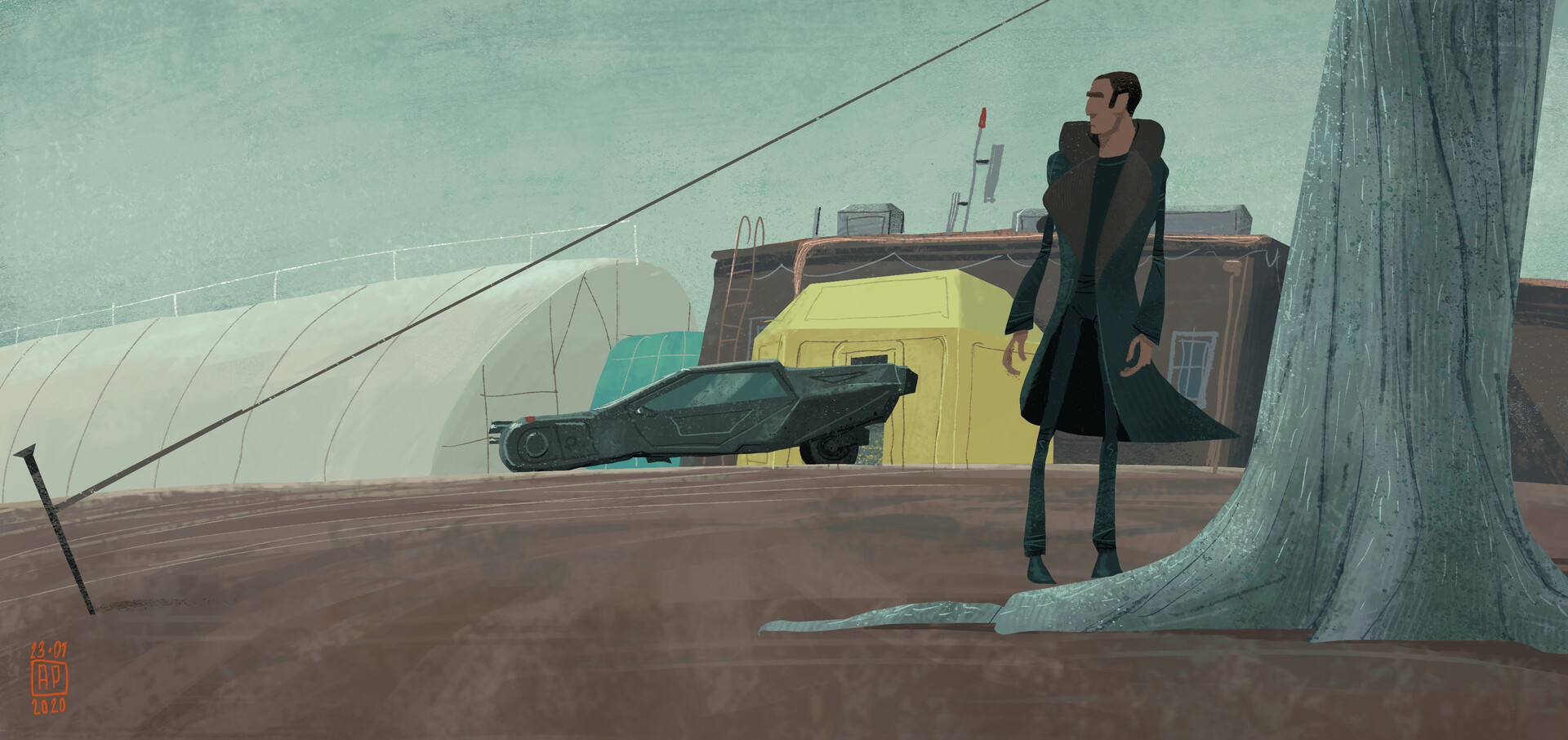 ArtStation - Tribute to Blade Runner