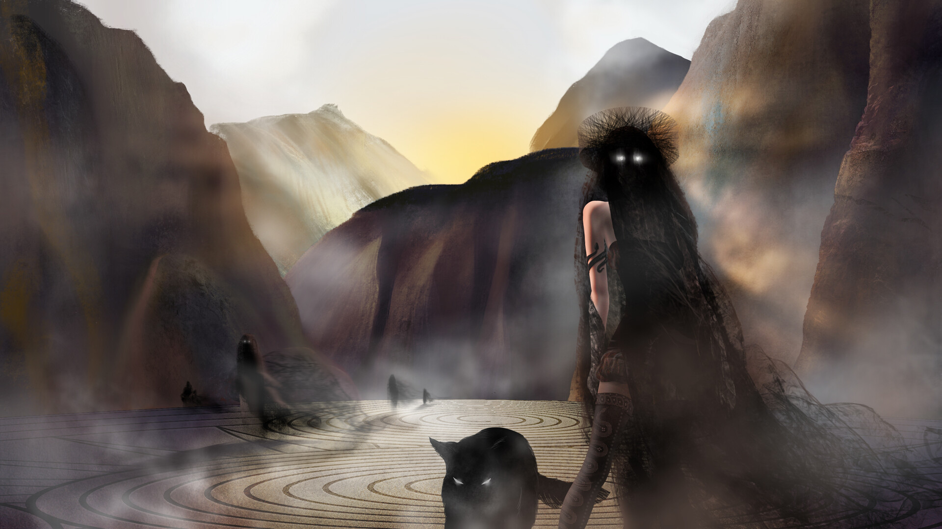 ArtStation - Snake Cult Witches. Characters Sketches