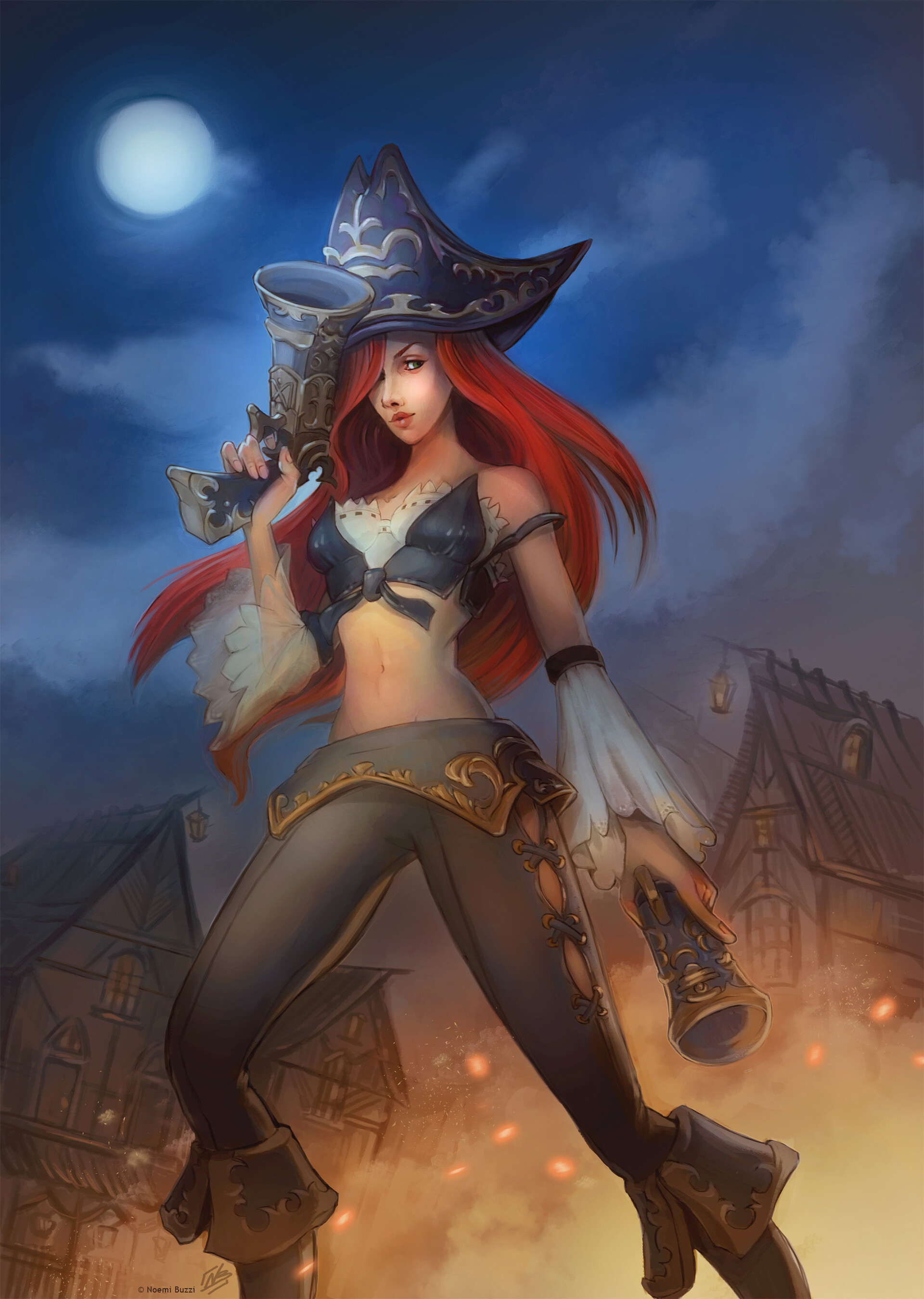 League Of Legends Miss Fortune Fanart Lunar Beast Mf Fanart ? Miss