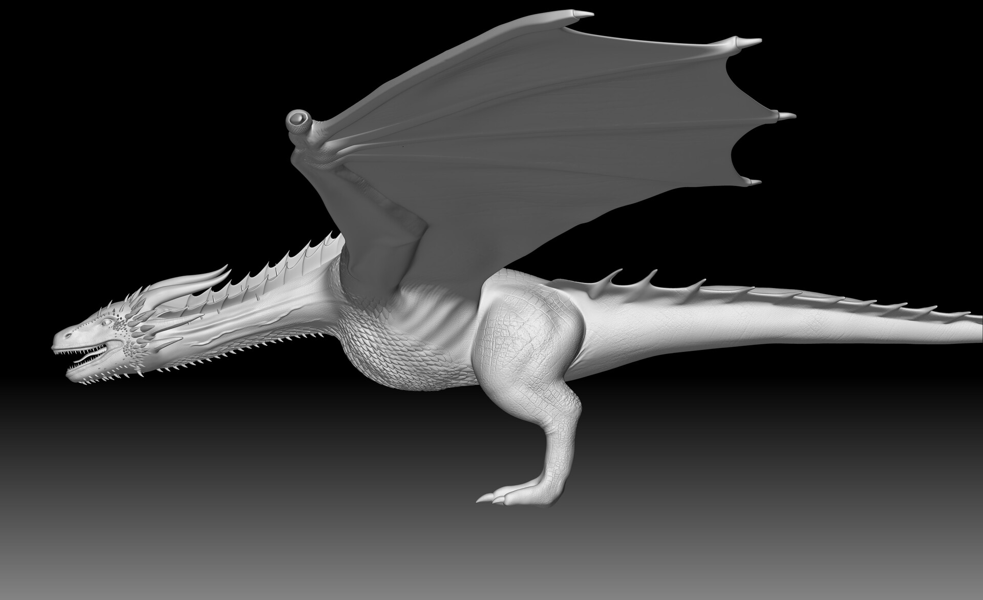ArtStation - GOT Dragon