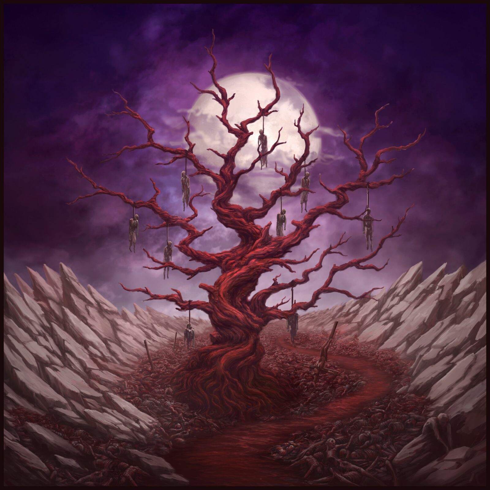 ArtStation - Blood tree