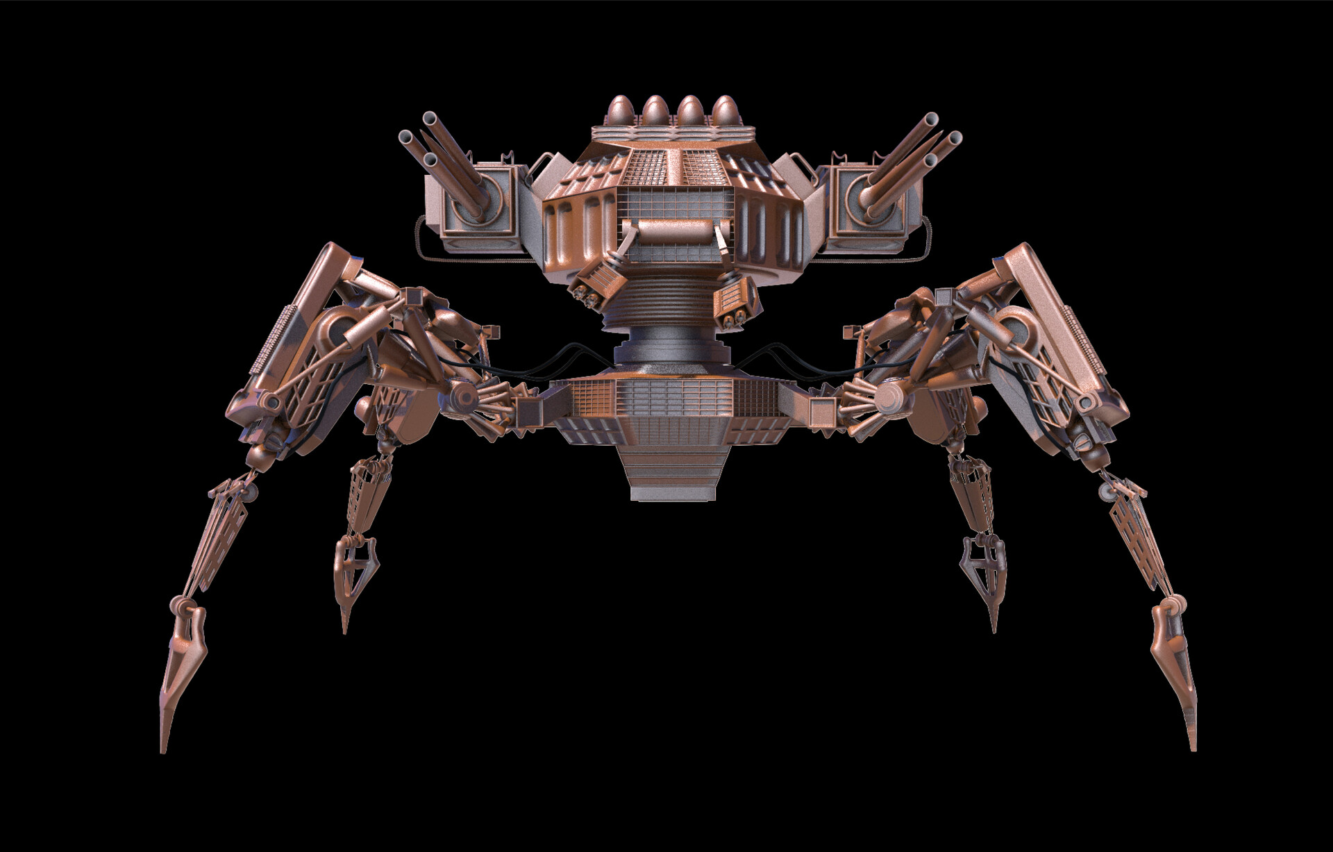 ArtStation - Sci-fi robot