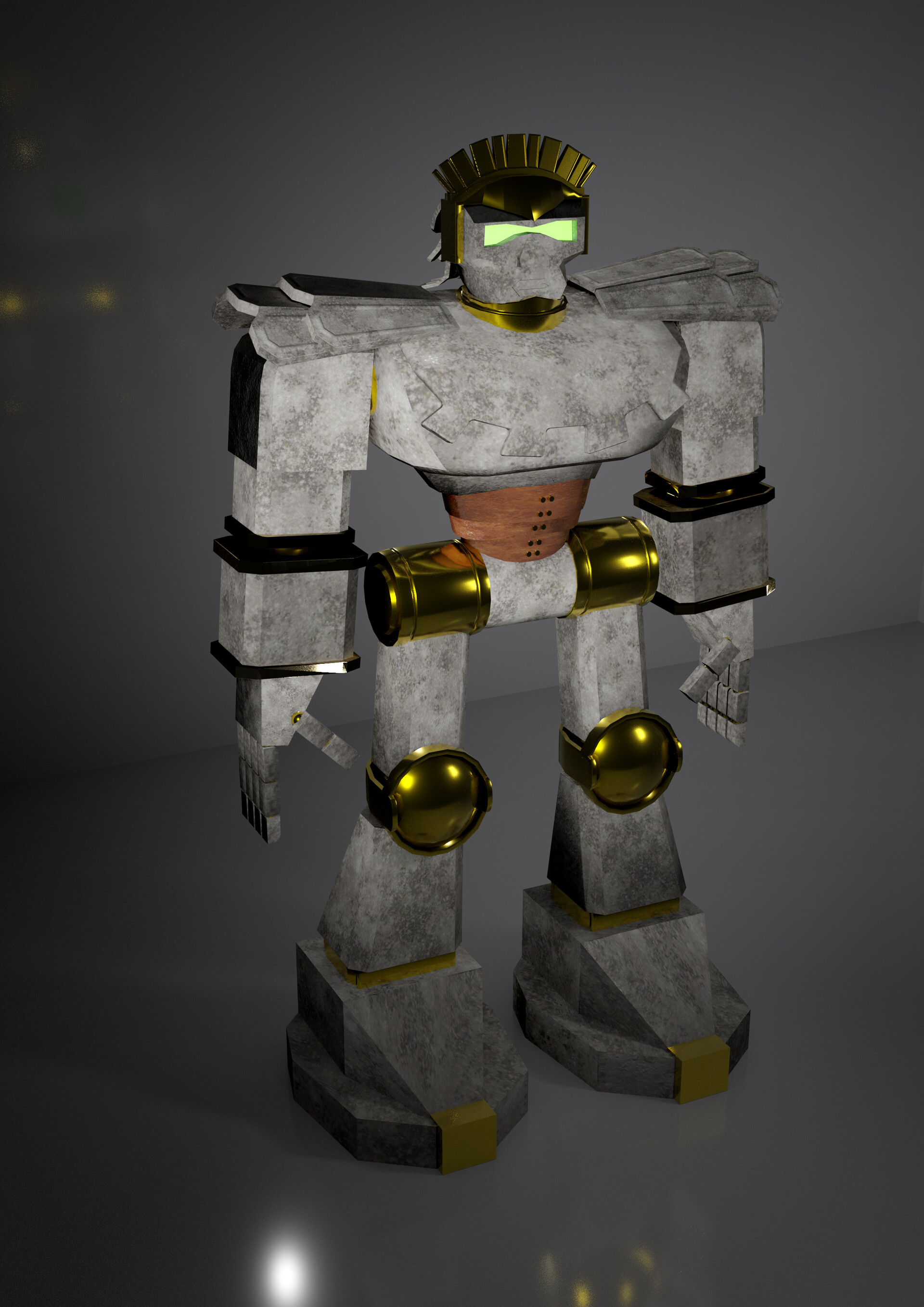 Jonathan Mathers - Cursed Golem (Group Project)