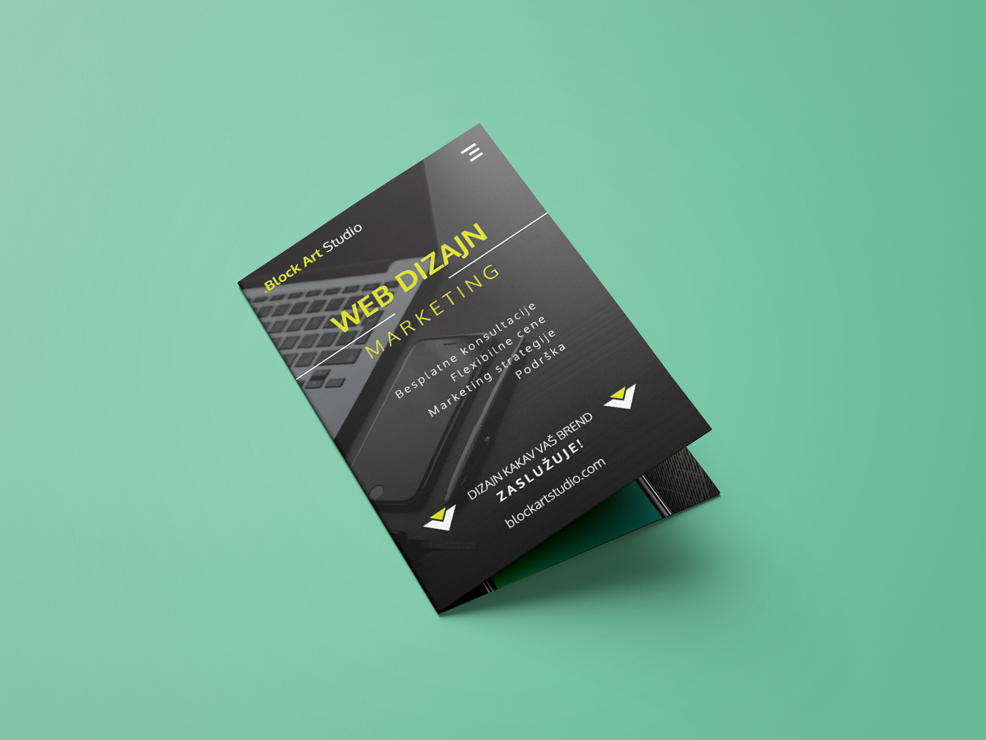 ArtStation - Block Art Studio - Brochure Design