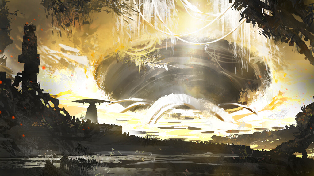 ArtStation - Yellow Ruins