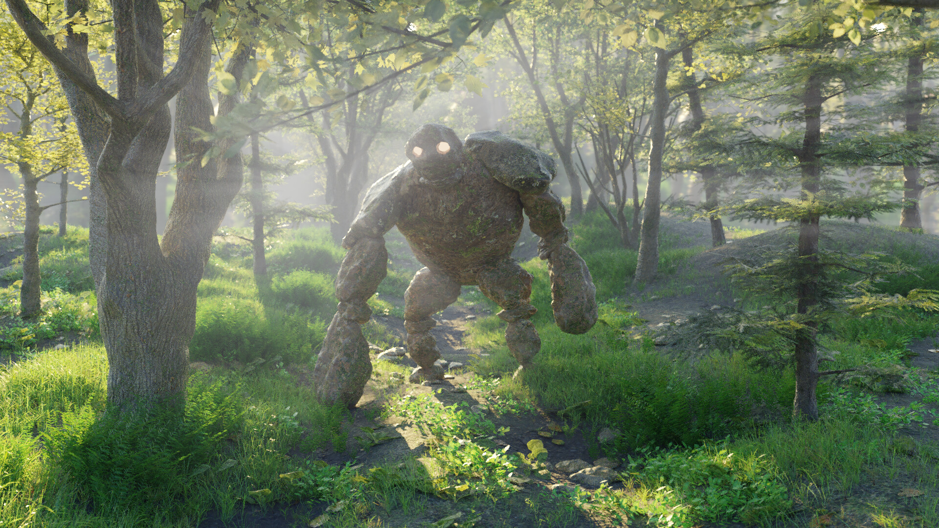 ArtStation - Forest Rock Creature