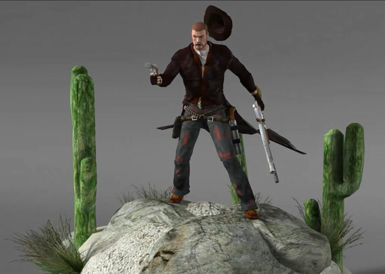 ArtStation - Gunslinger 3D Model