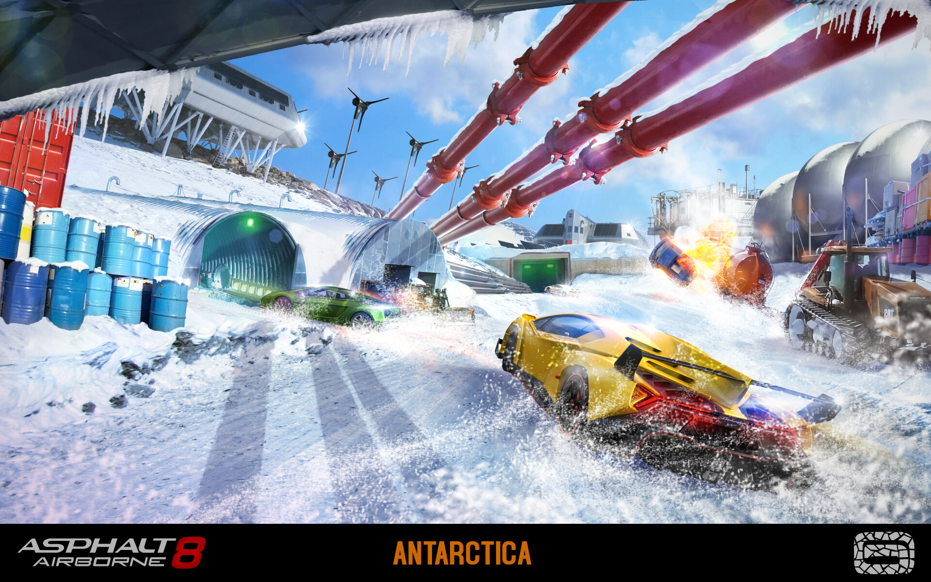 Toni López Yeste - ASPHALT 8 AIRBONE Environment Concepts