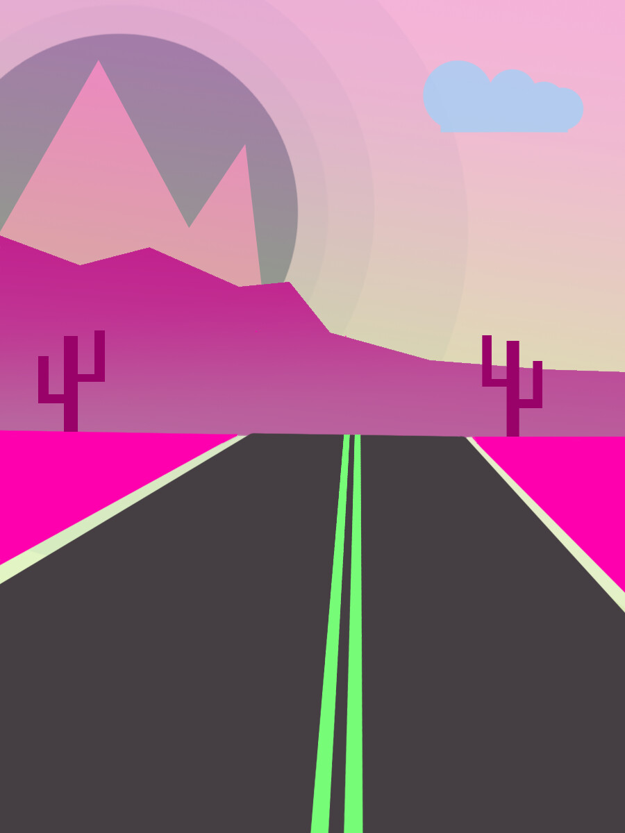 ArtStation - On the road