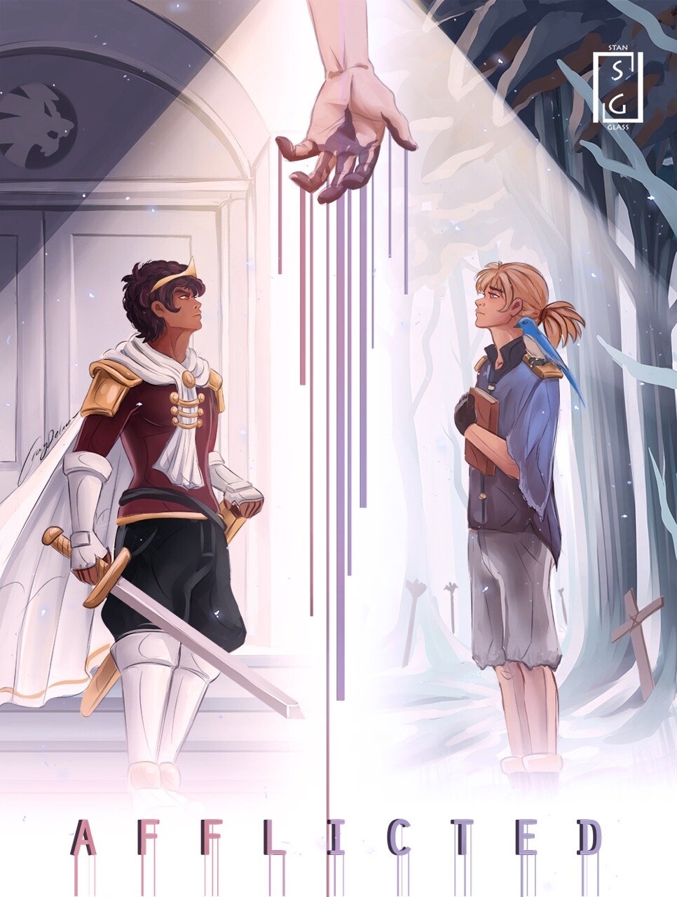 ArtStation - Afflicted: Chapter 1 Cover